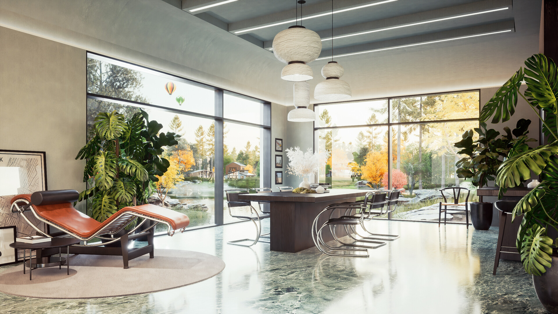 ArtStation - #TwinmotionChallenge "room with a view"