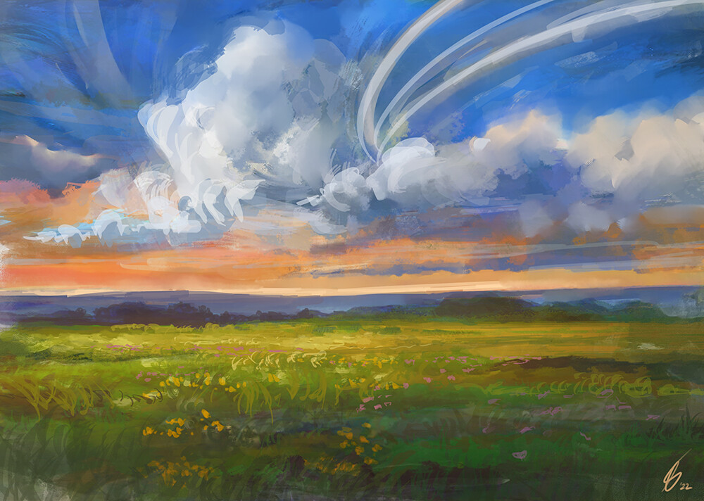 ArtStation - Landscape Studies