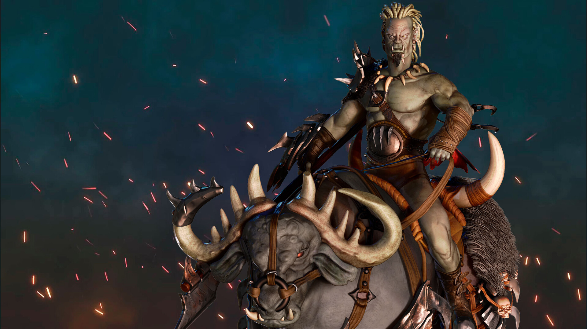 ArtStation - Orc rider