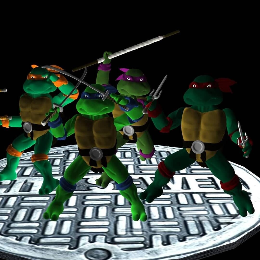 ArtStation - ninja turtles