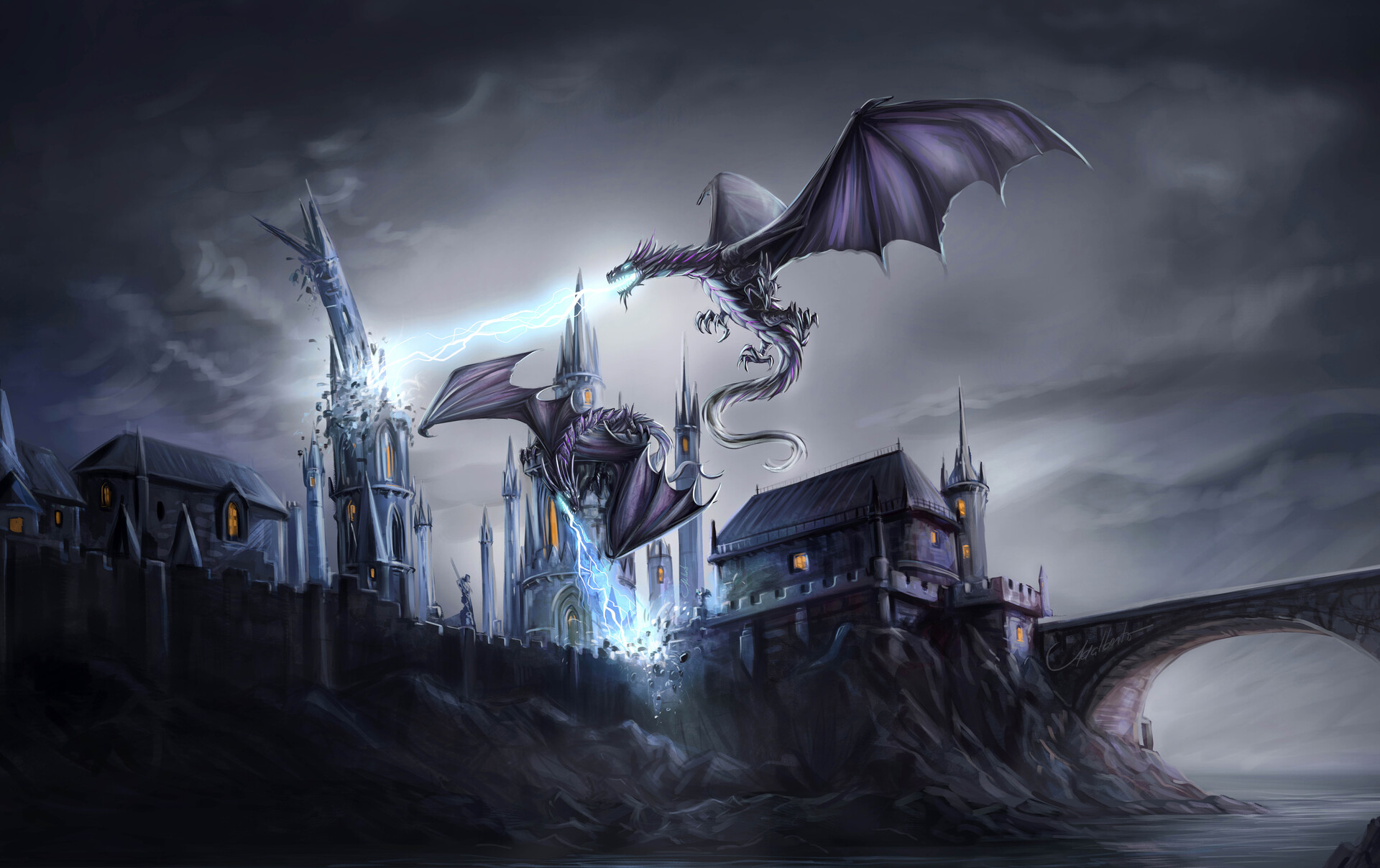 ArtStation - STORM DRAGONS