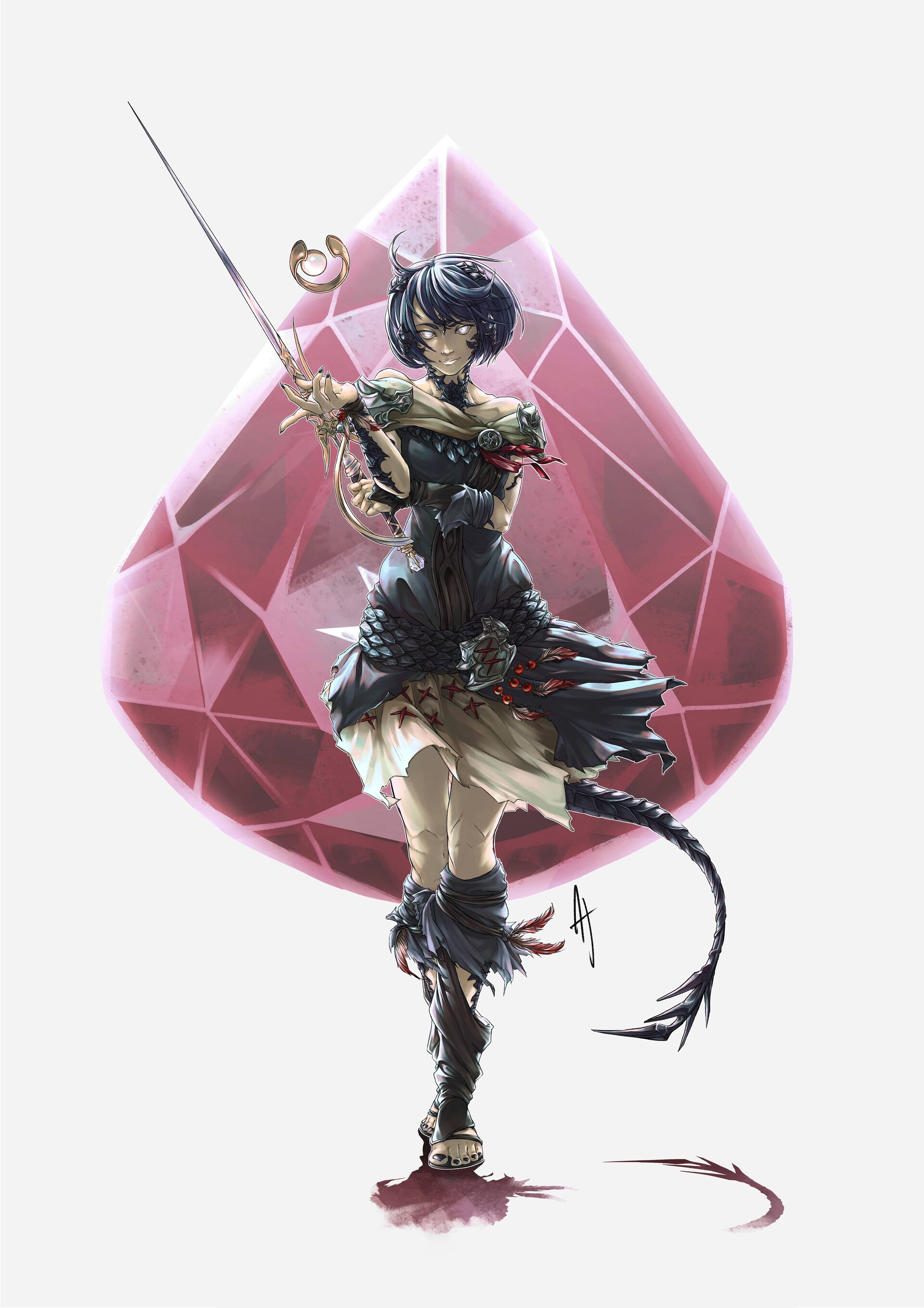 ArtStation - FFXIV - Red Mage