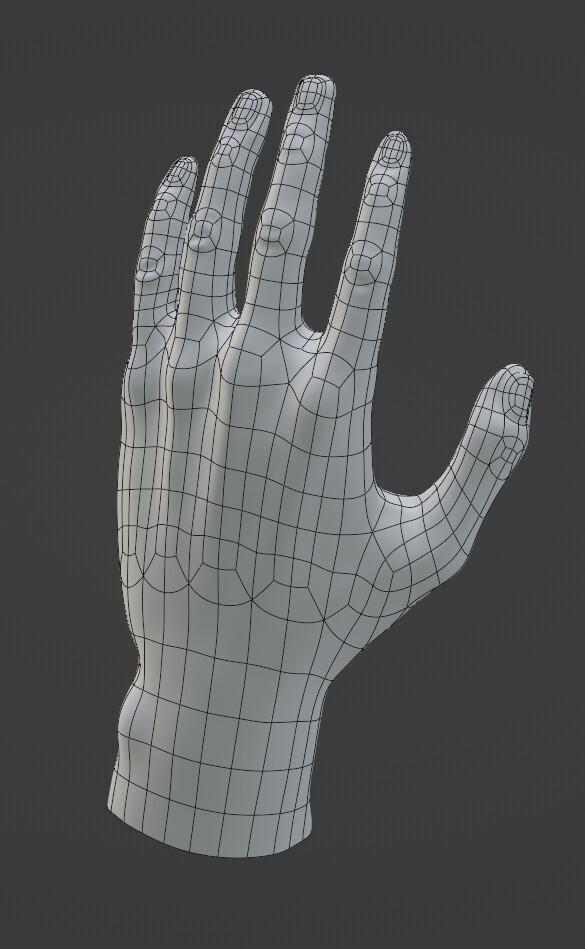 ArtStation - Hand Study