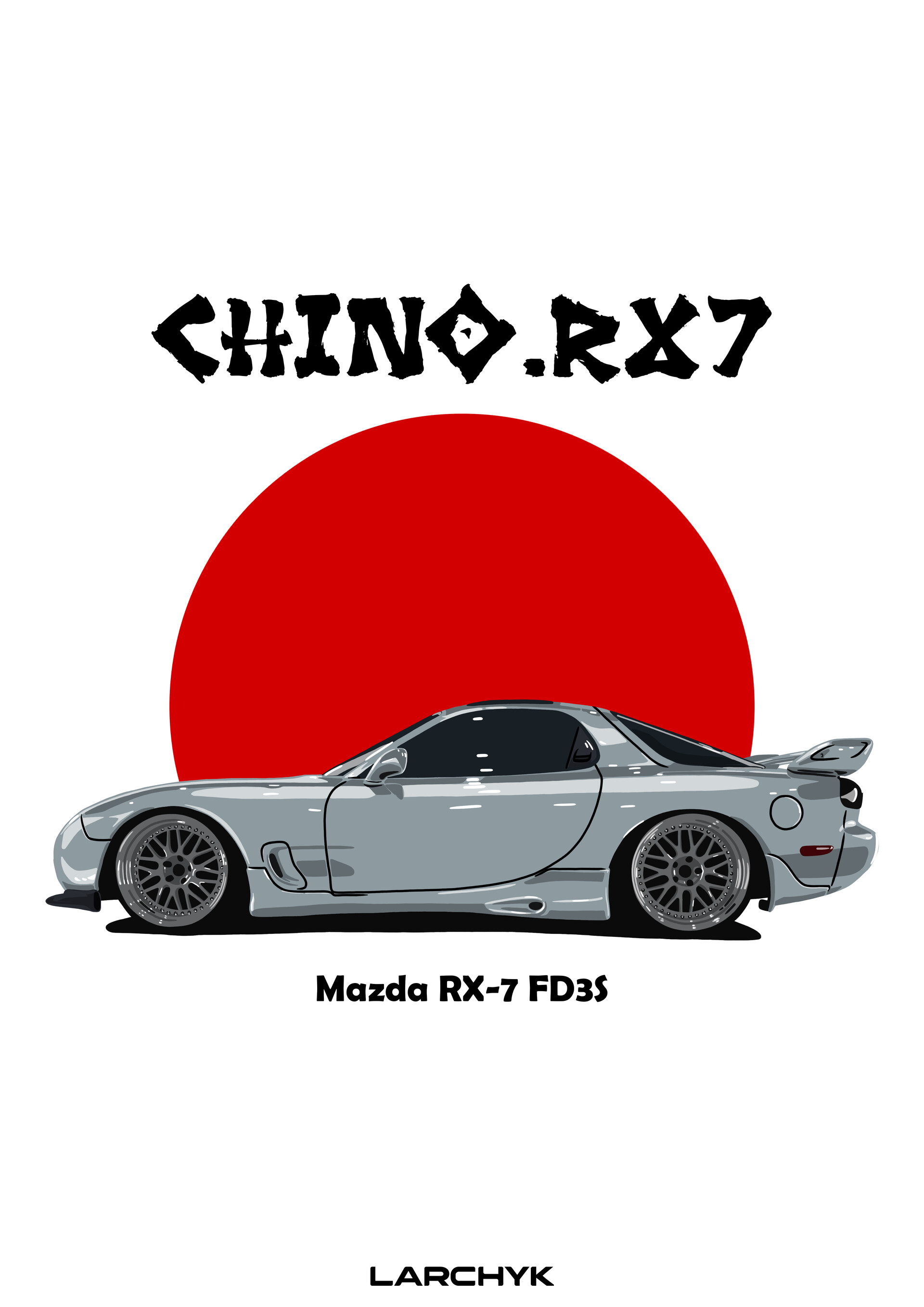 ArtStation - Mazda RX-7 FD3S