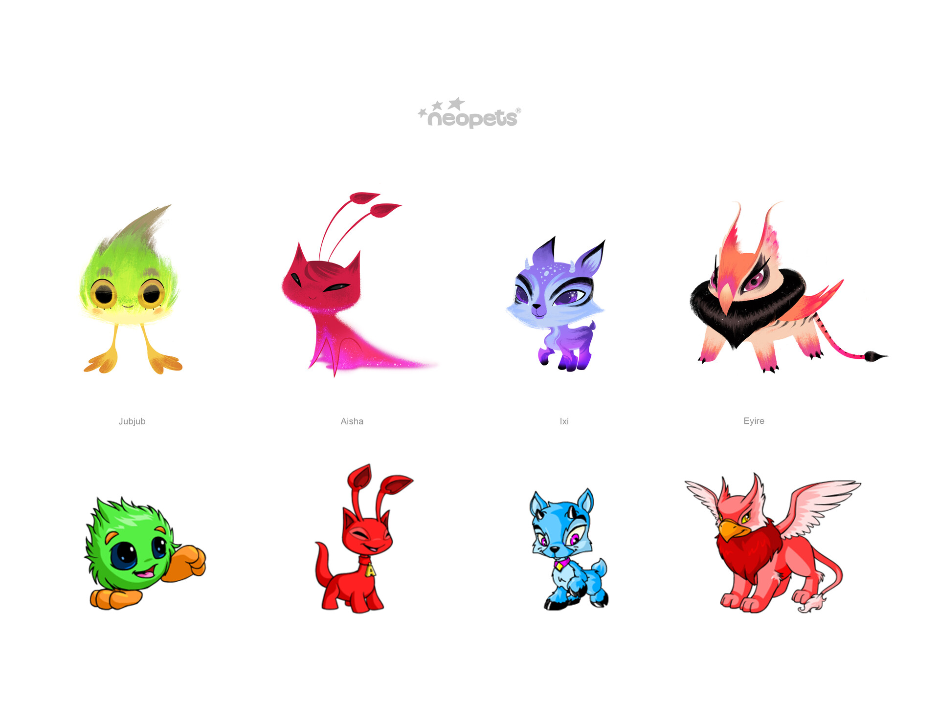 ArtStation - Neopets - Redesign