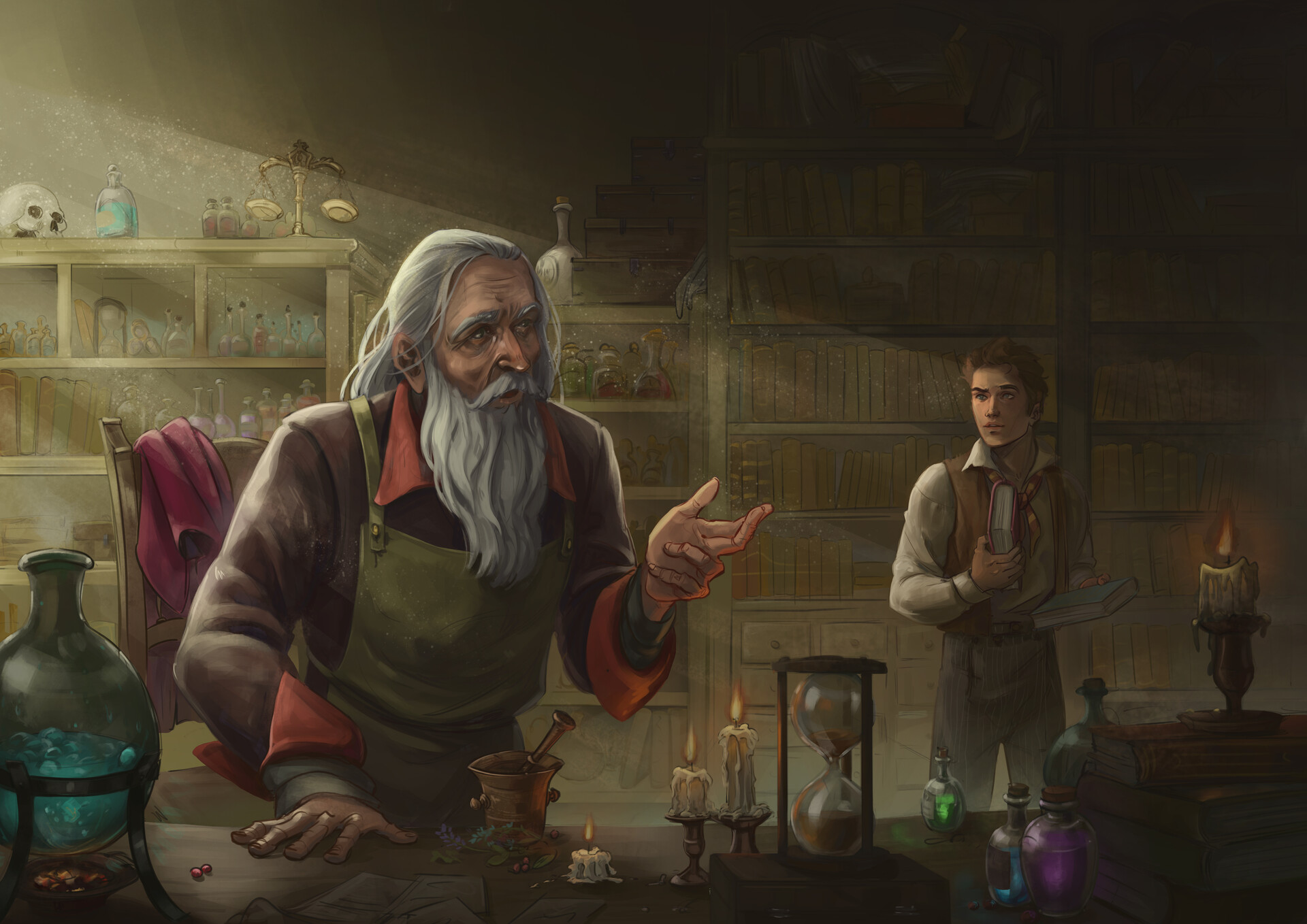 ArtStation - Alchemist lab