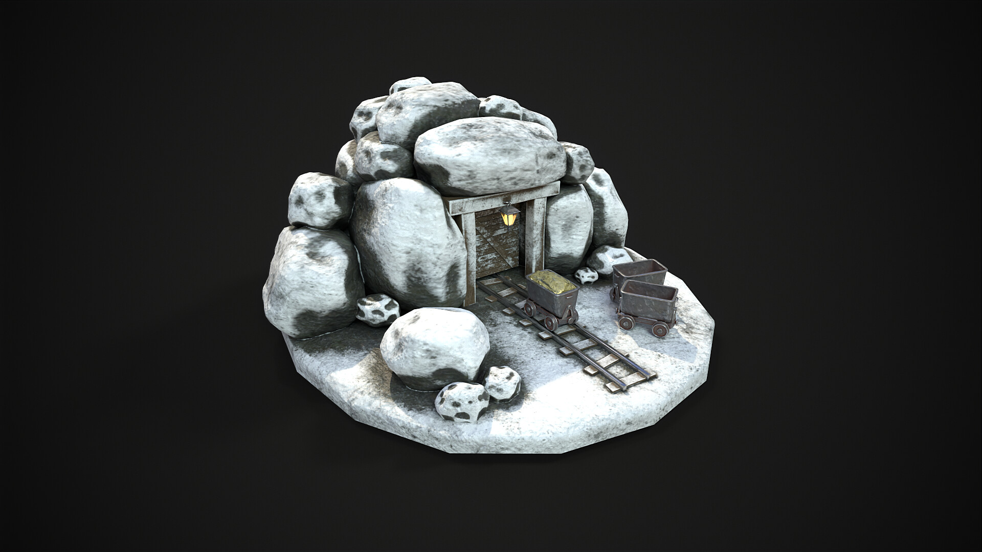 ArtStation - Gold mine