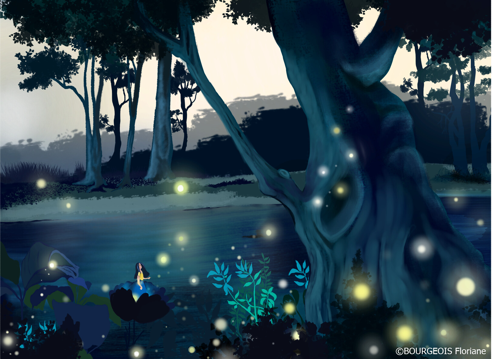 ArtStation - "Soirée de lumière