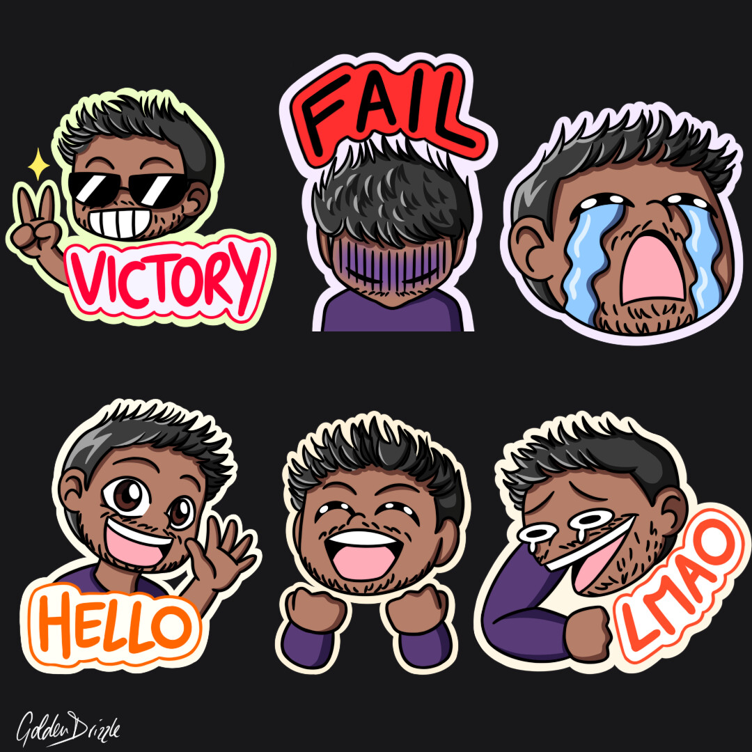 ArtStation - Twitch Emotes Spyki06