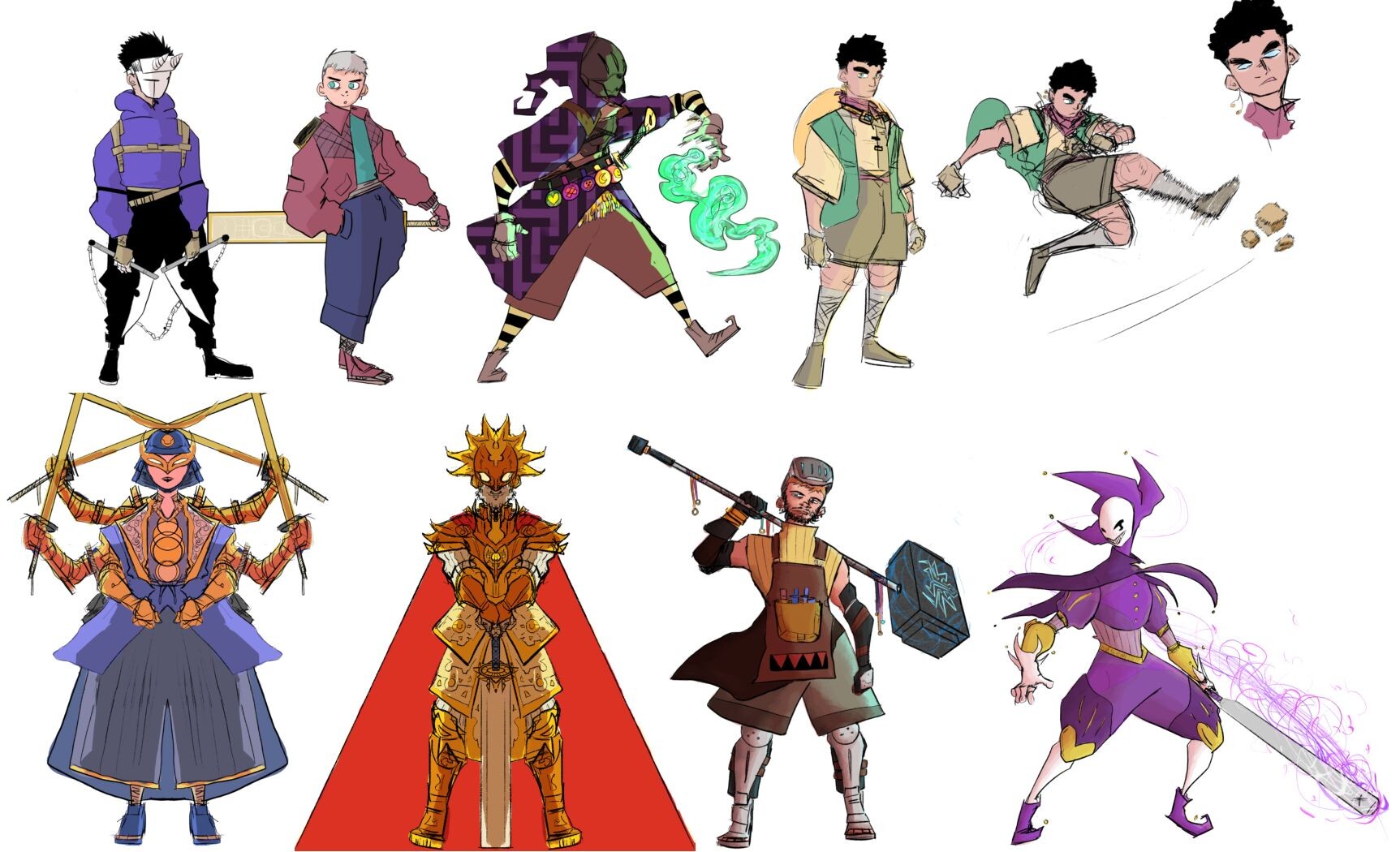 ArtStation - Character designs 2020