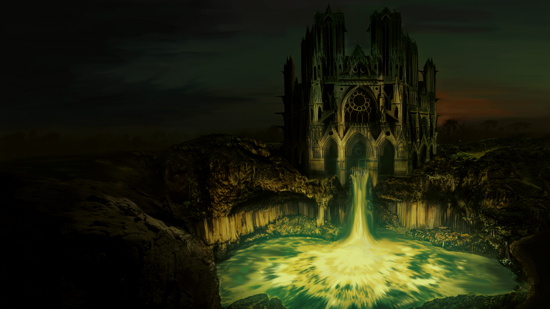 ArtStation - Church of the Eternal Spring