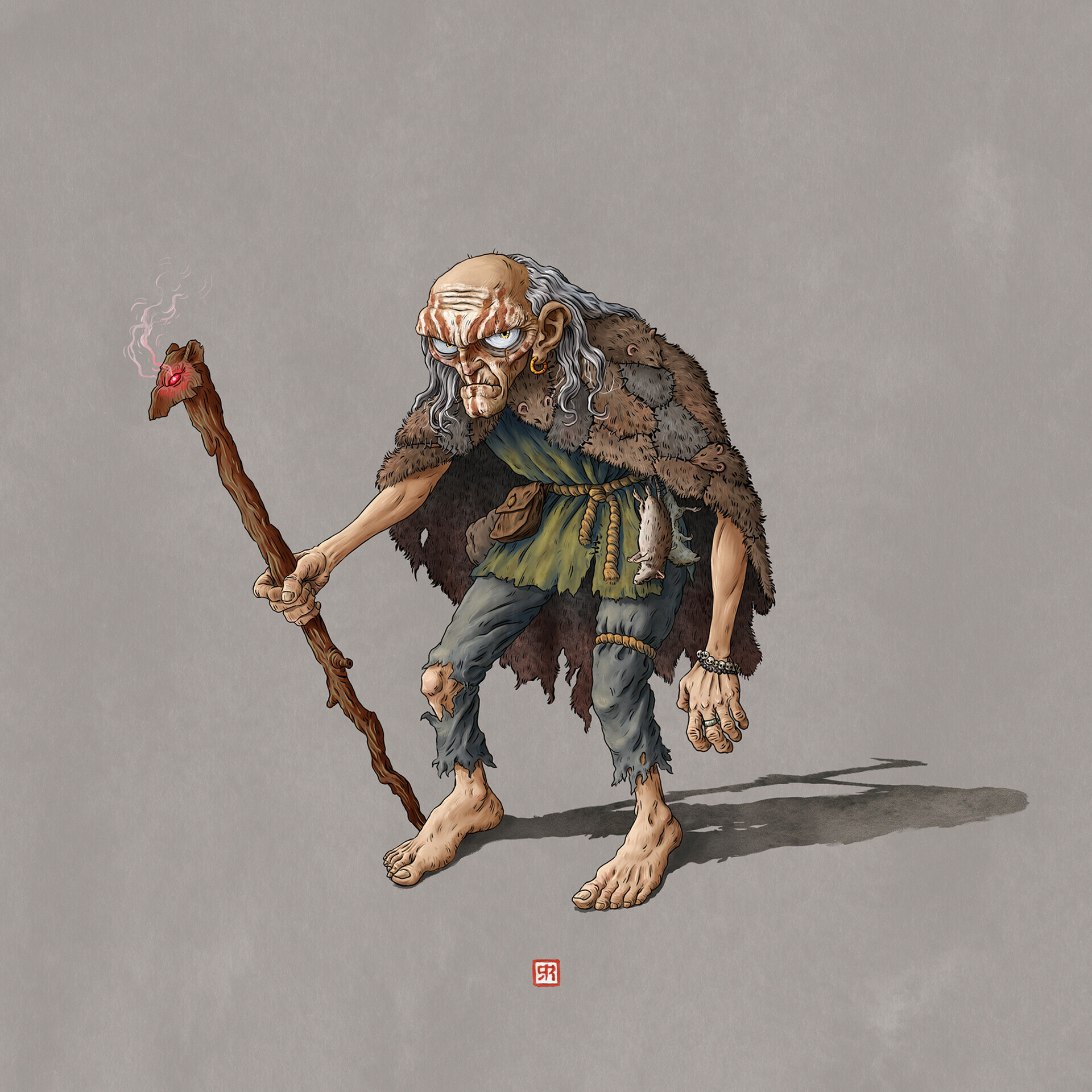ArtStation - Rat Shaman
