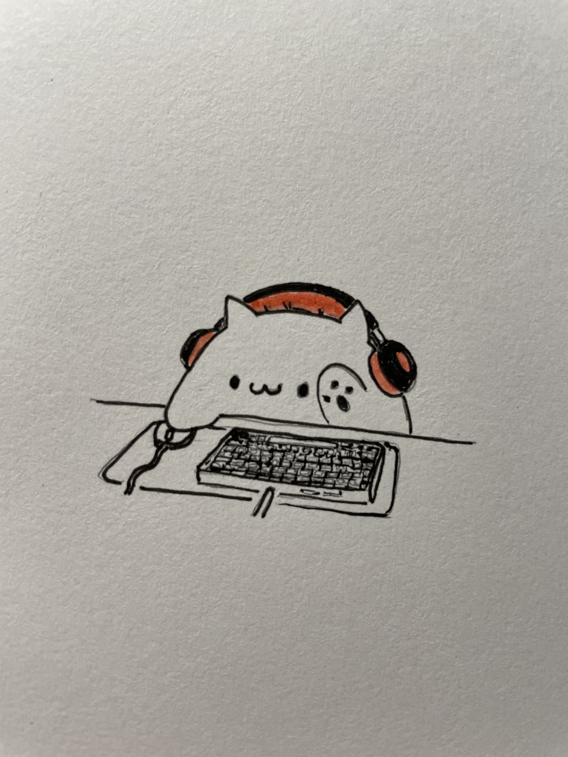 how to draw gamercat