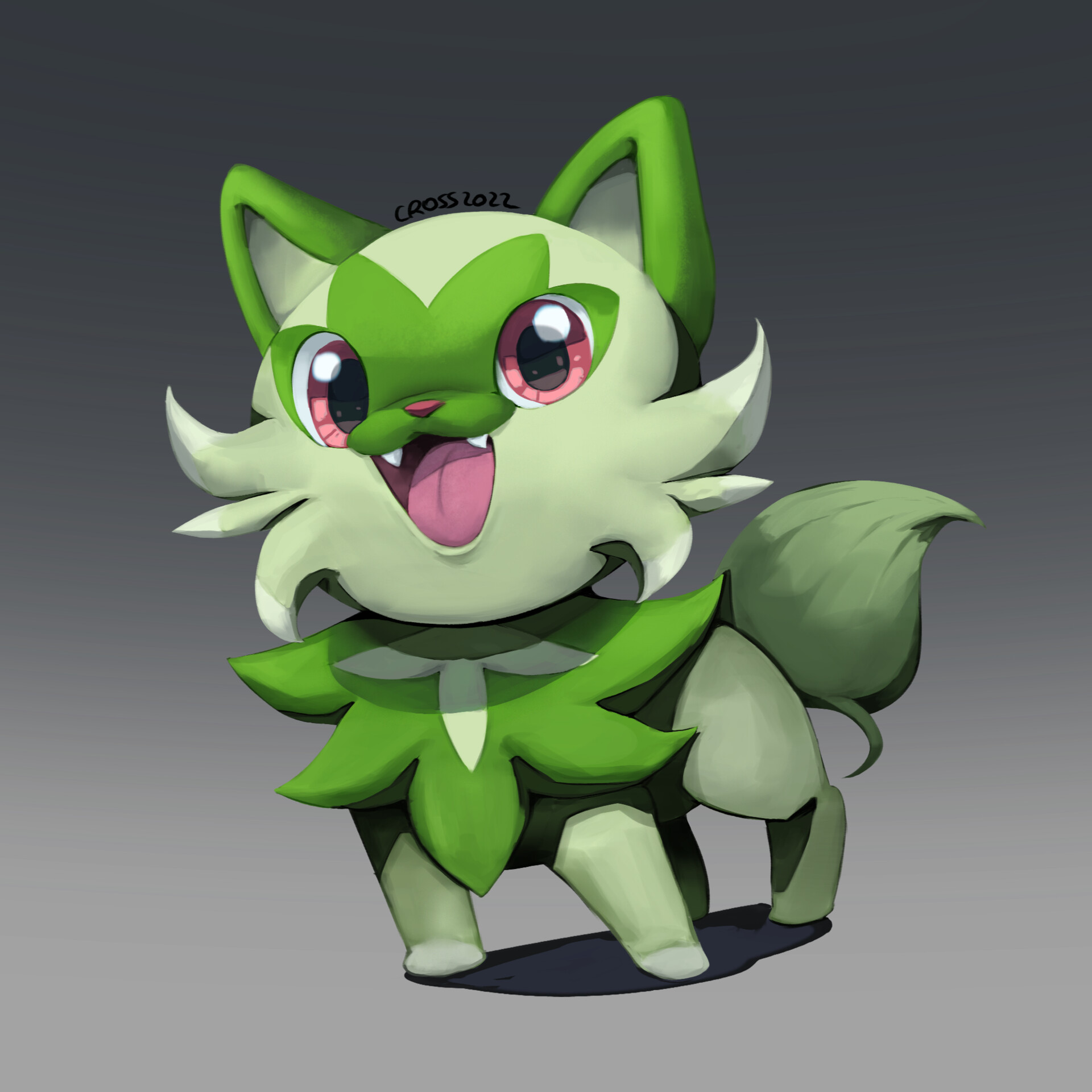 ArtStation - Pokémon Scarlet & Violet - Sprigatito