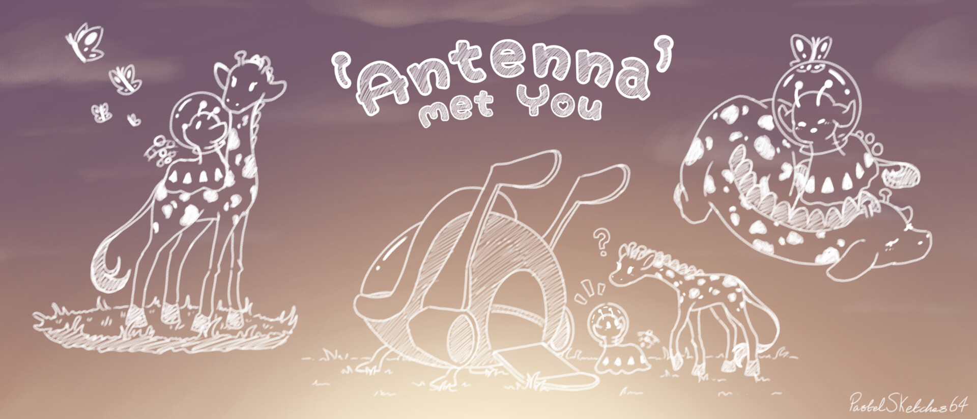 ArtStation - (Animated Short) Antenna Met You [2021]