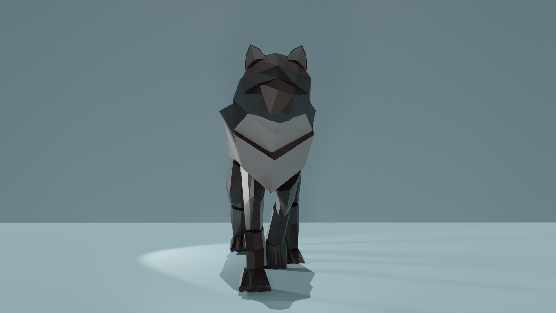 Low Poly Wolf Model by Duncan Sneddon — ProUser.Me