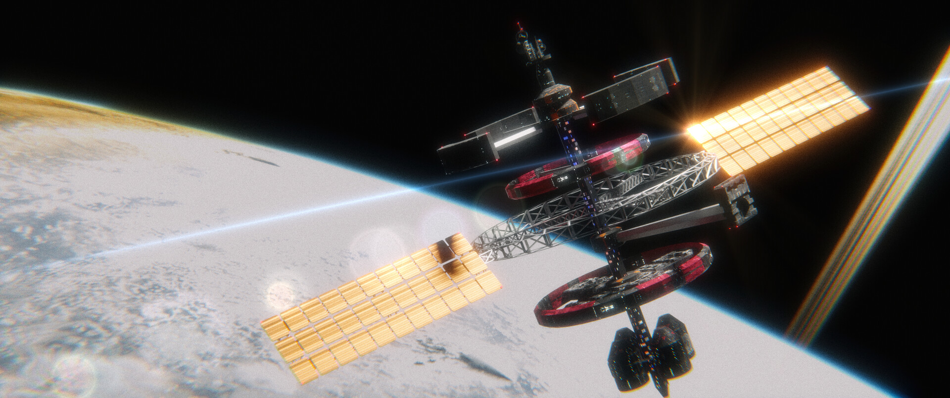 ArtStation - JM-2 Spacestation