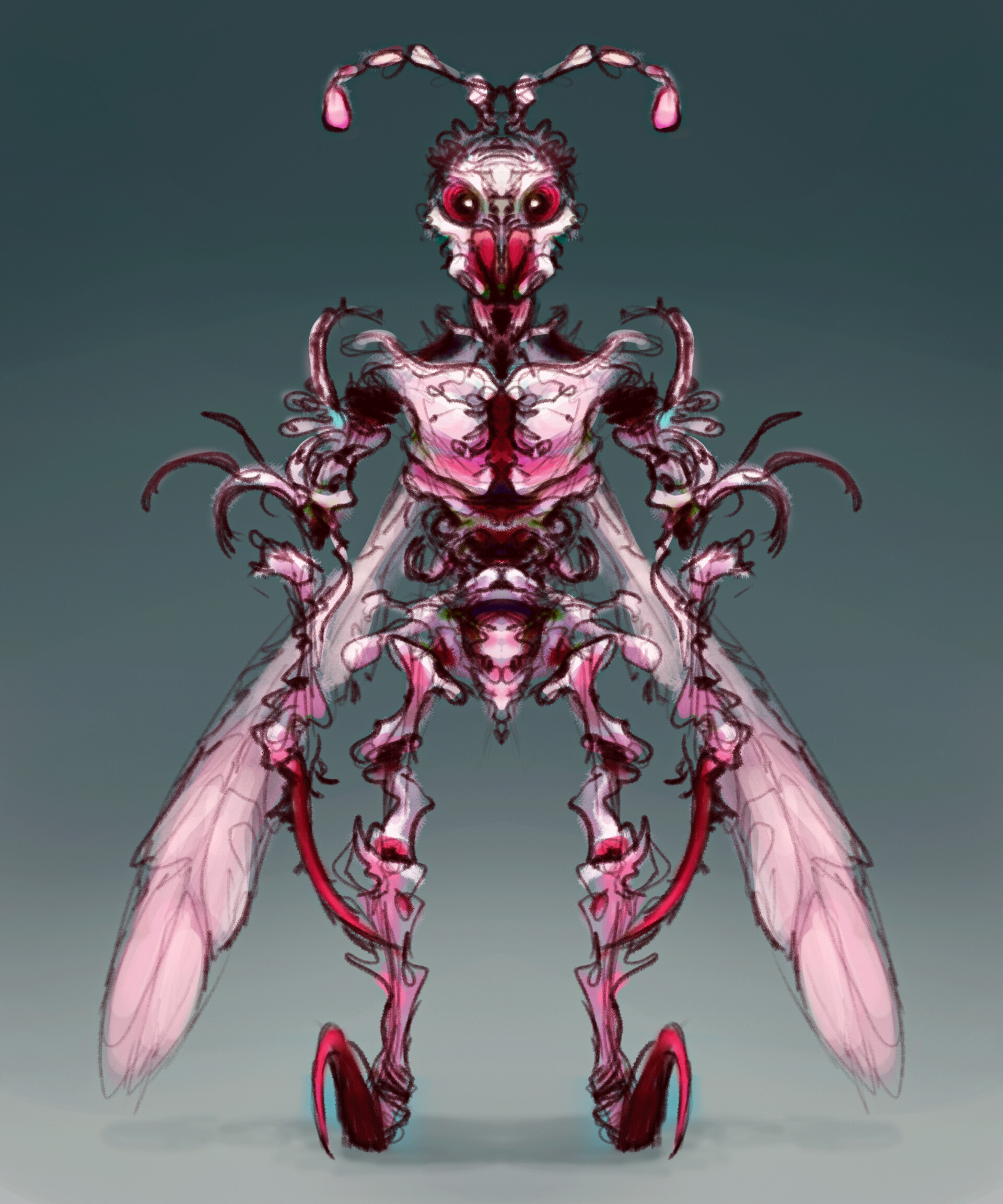 ArtStation - Blooded Mantoid