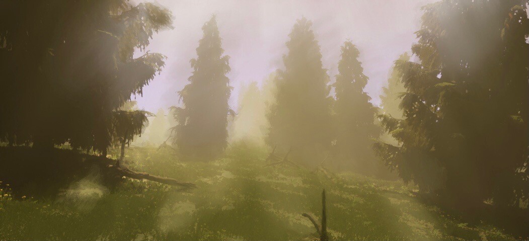 ArtStation - Forest Concept