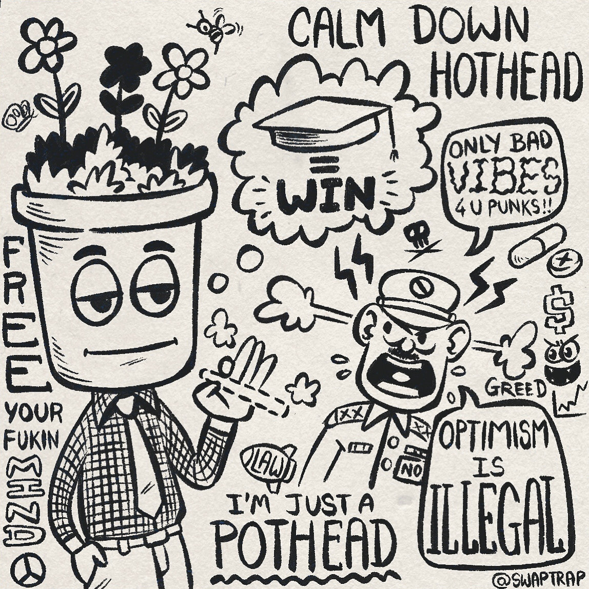 ArtStation - Poster for whatever not so important