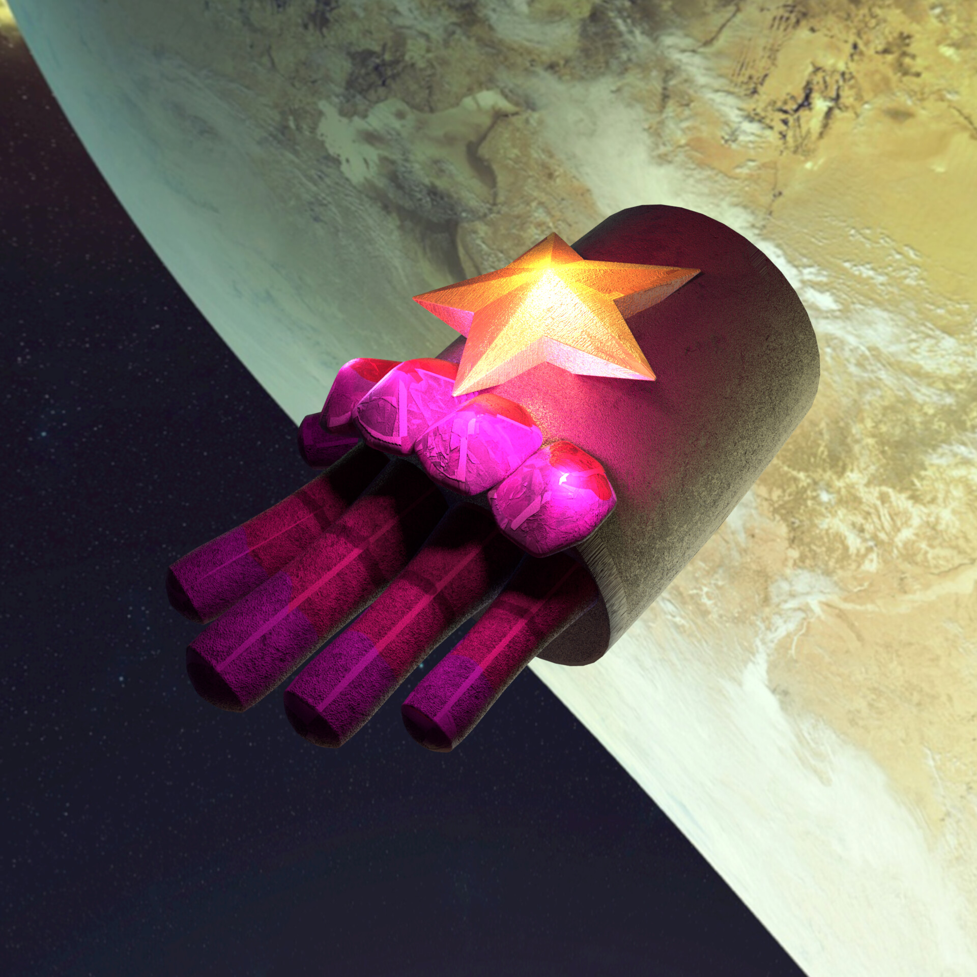 ArtStation - Garnet's Gauntlets Work