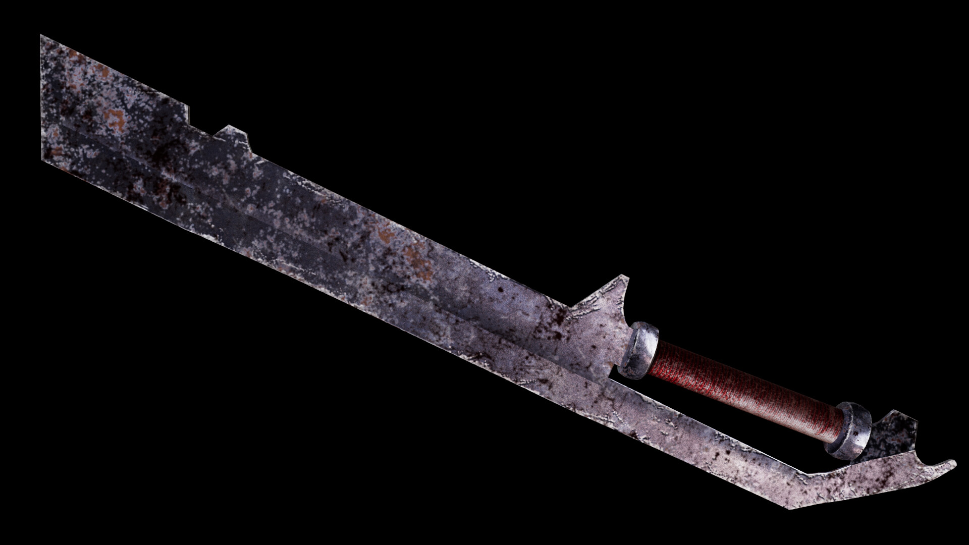 linxiaolangart - Advent Children Weapon Fanart