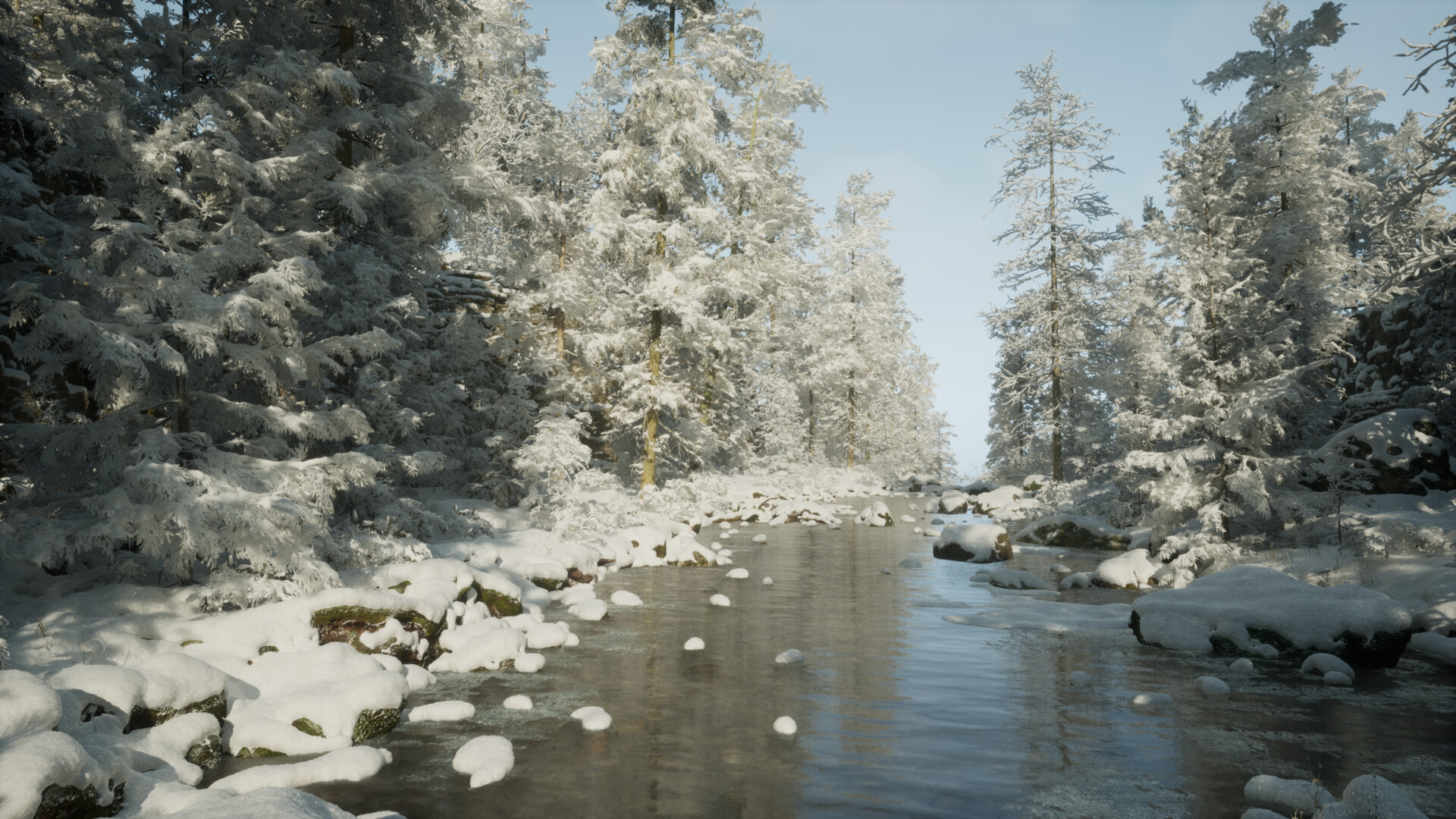 B.O.W.👁‍🗨 - UE5 Winter snow and ice