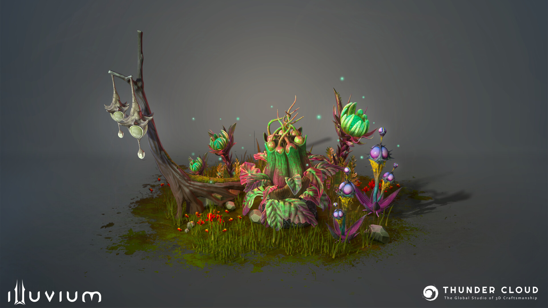 Thunder Cloud Studio - Illuvium - Medium Plants