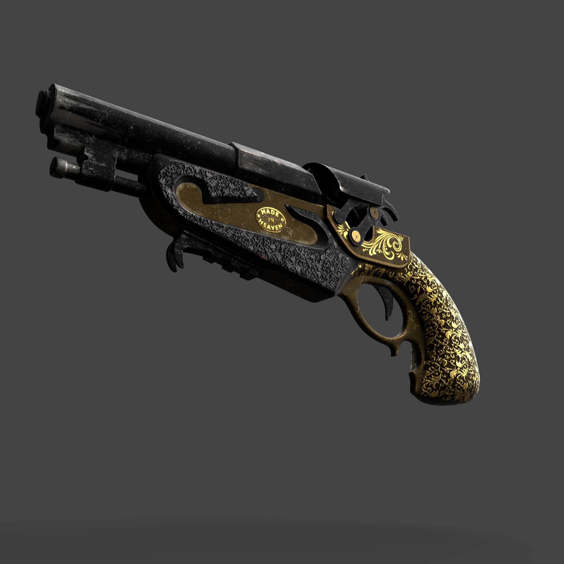 ArtStation - Vintage Gun