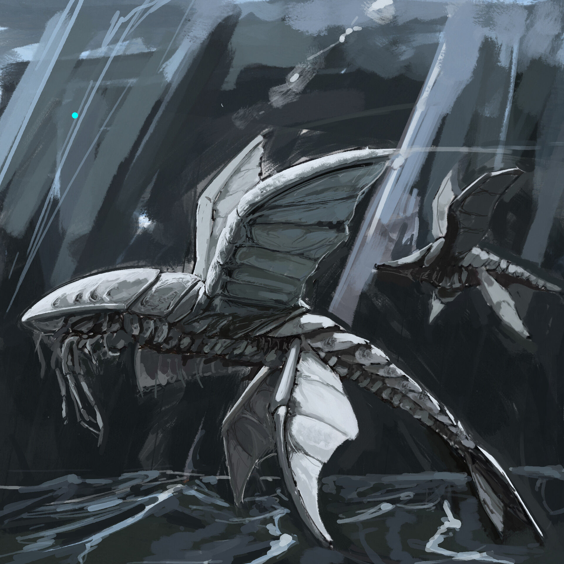 ArtStation - Winged arthropod like