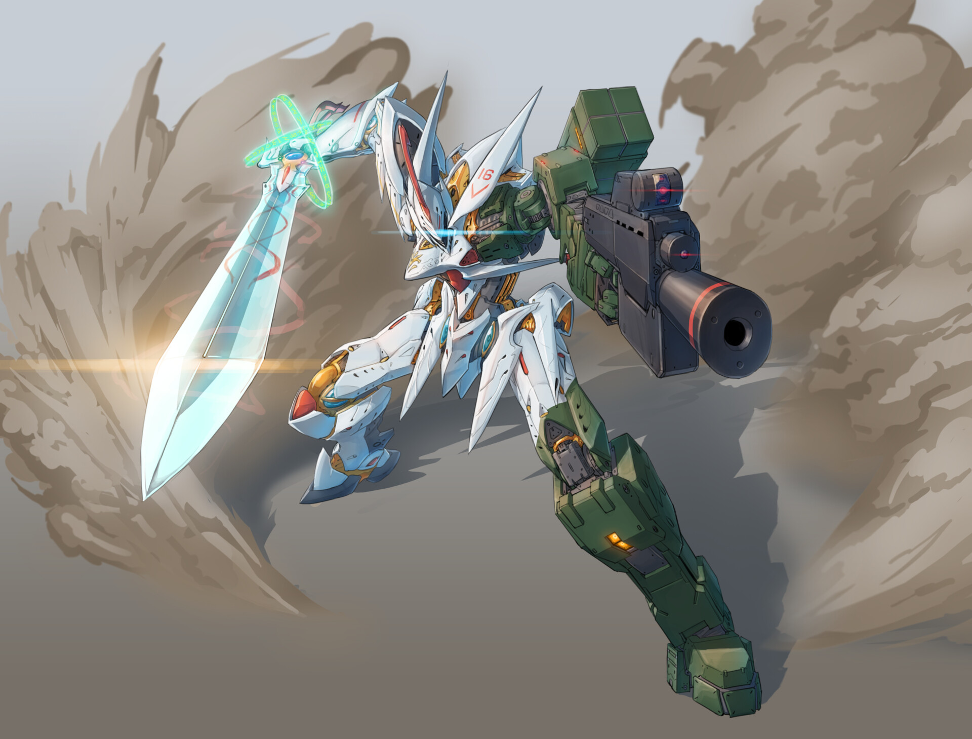 ArtStation - Fantasy Mecha