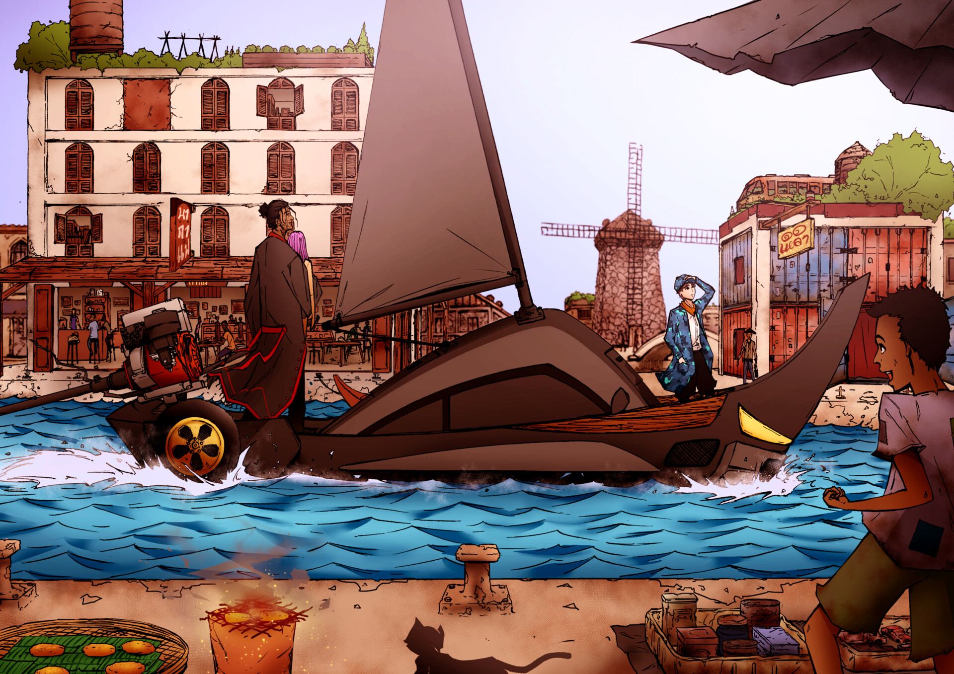 ArtStation - Sea For Nomads Scene 7