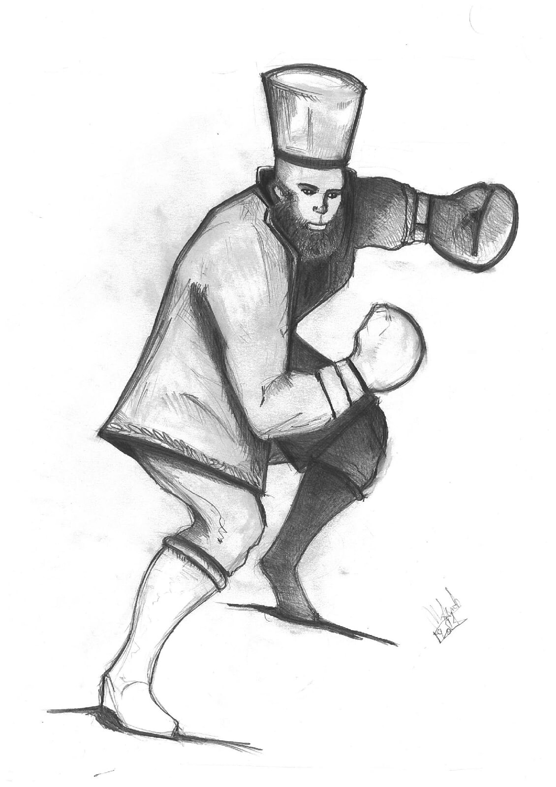 ArtStation - Fantasy boxer