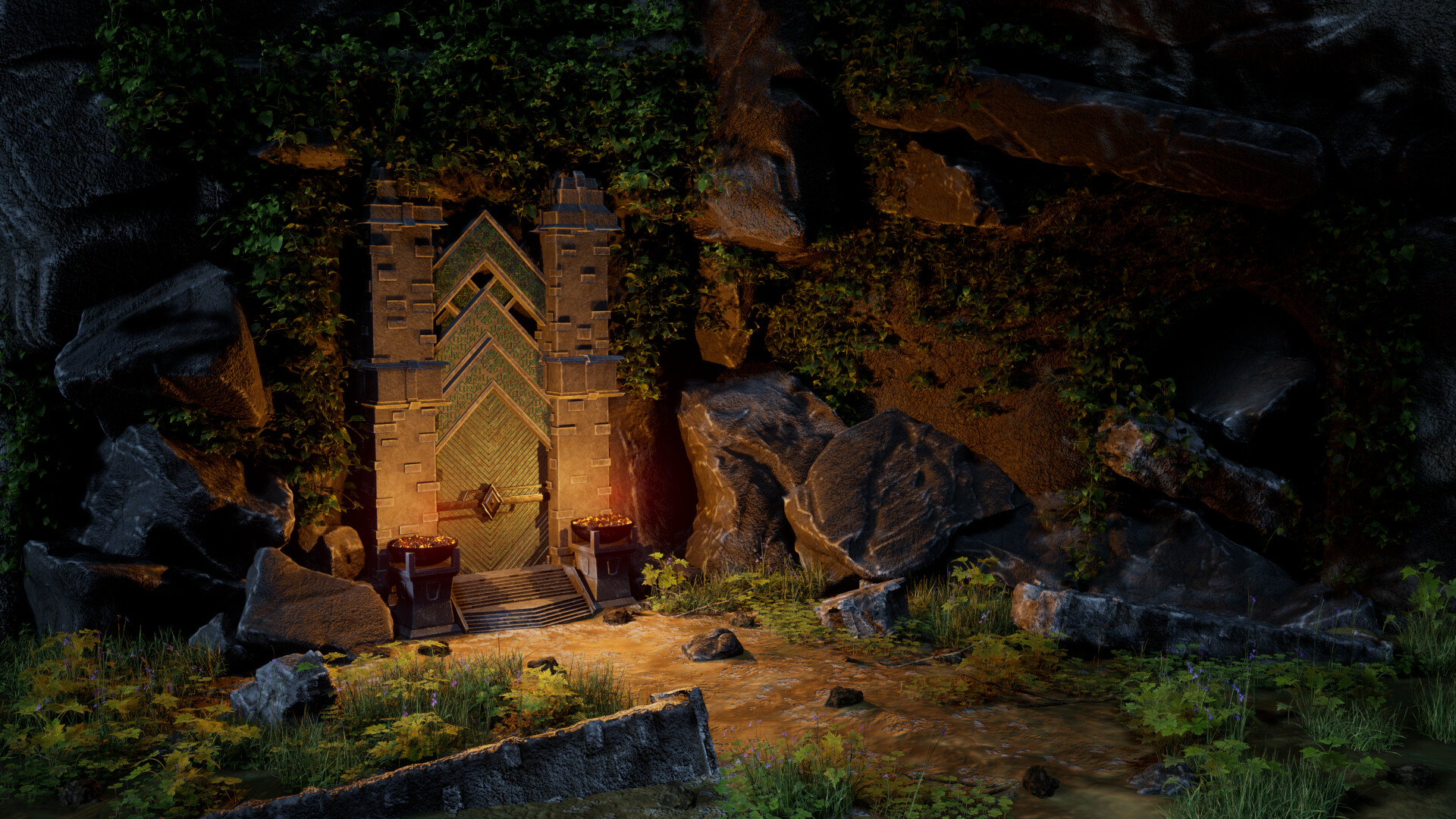 ArtStation - Forest Temple