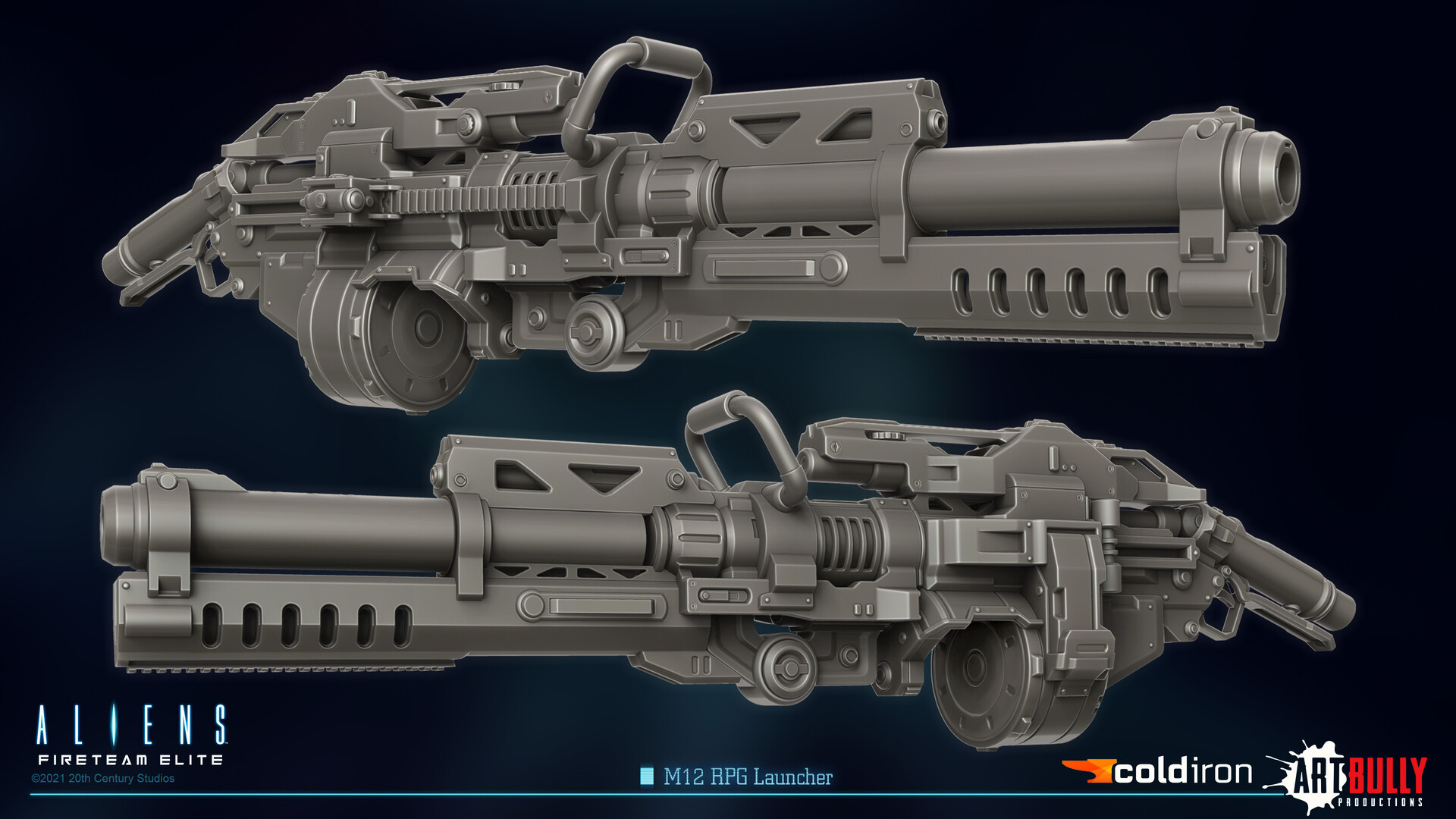 ArtStation - M12 RPG Launcher