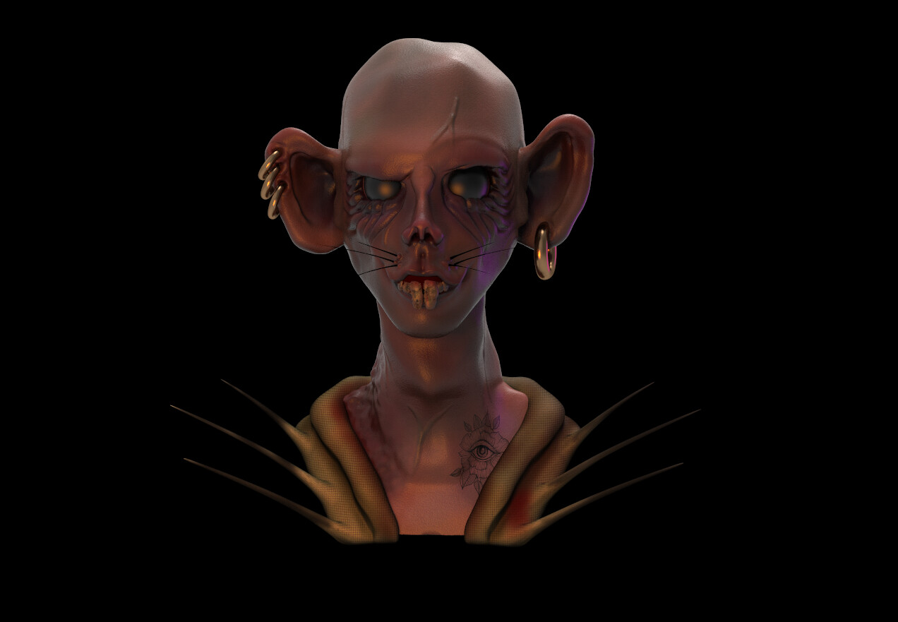 ArtStation - Rat boy