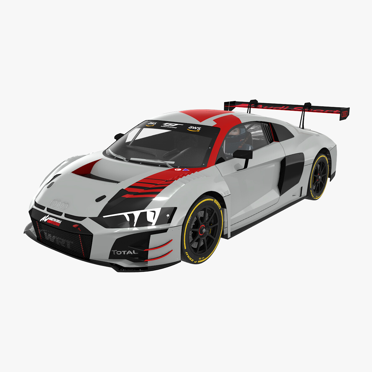 ArtStation - 3D model Audi R8 LMS GT3