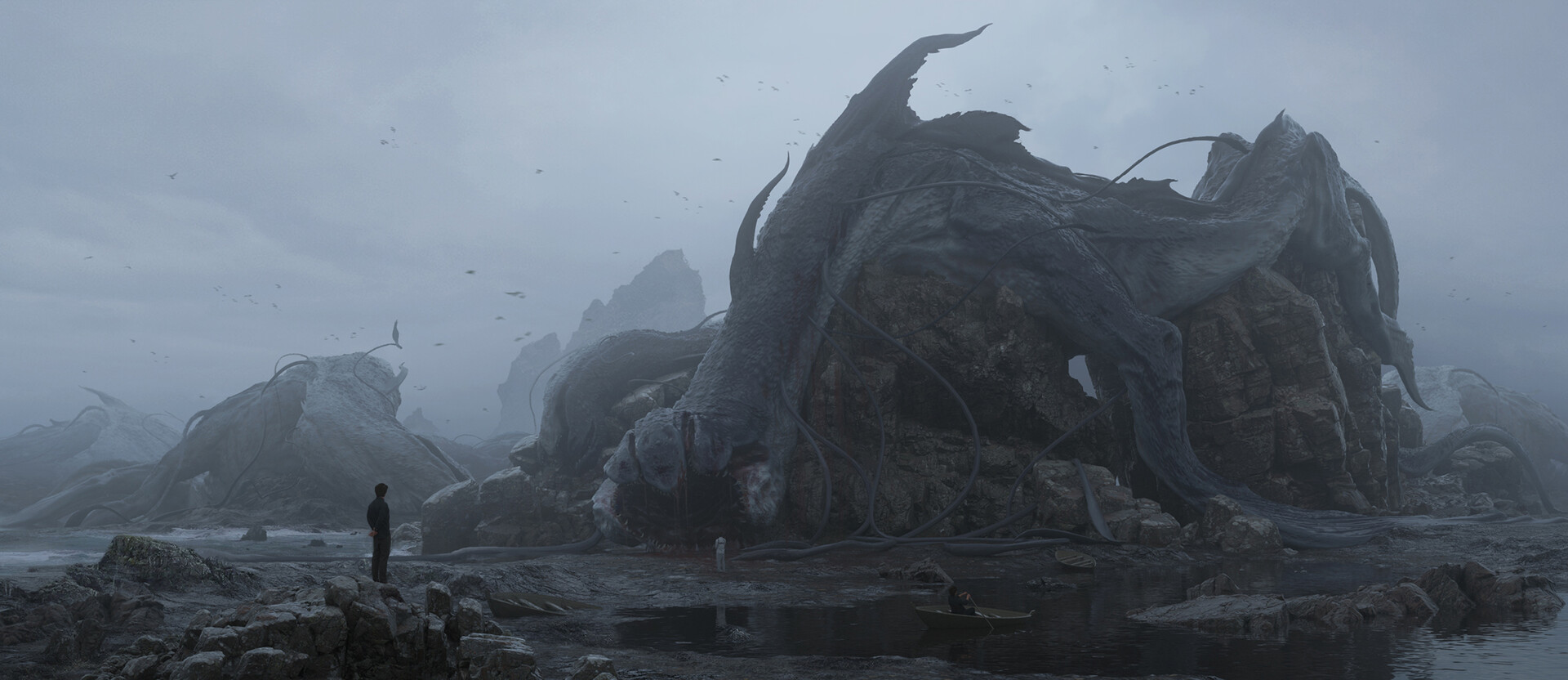 ArtStation - Dead sea animals