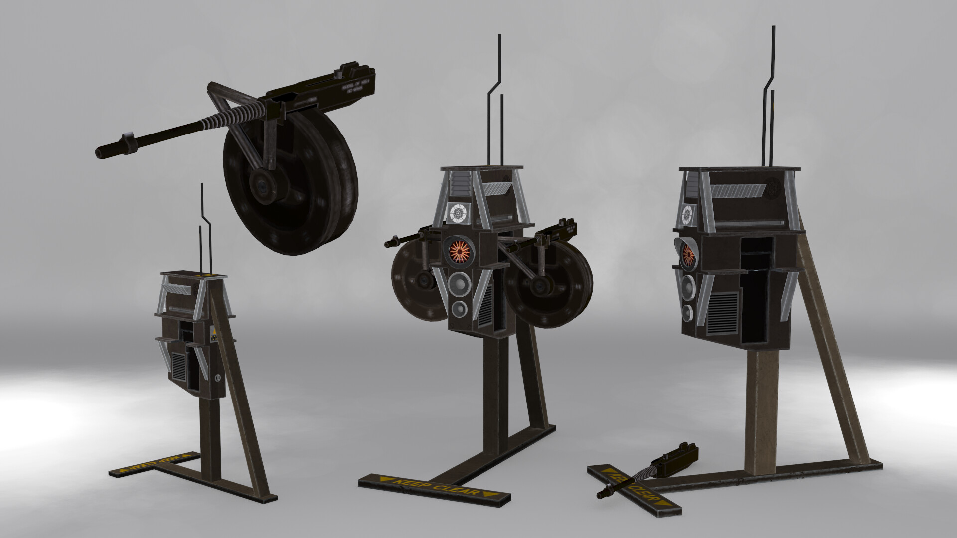 ArtStation - PortalStories:Mel / Aperture Tag - Old Aperture "mobster ...