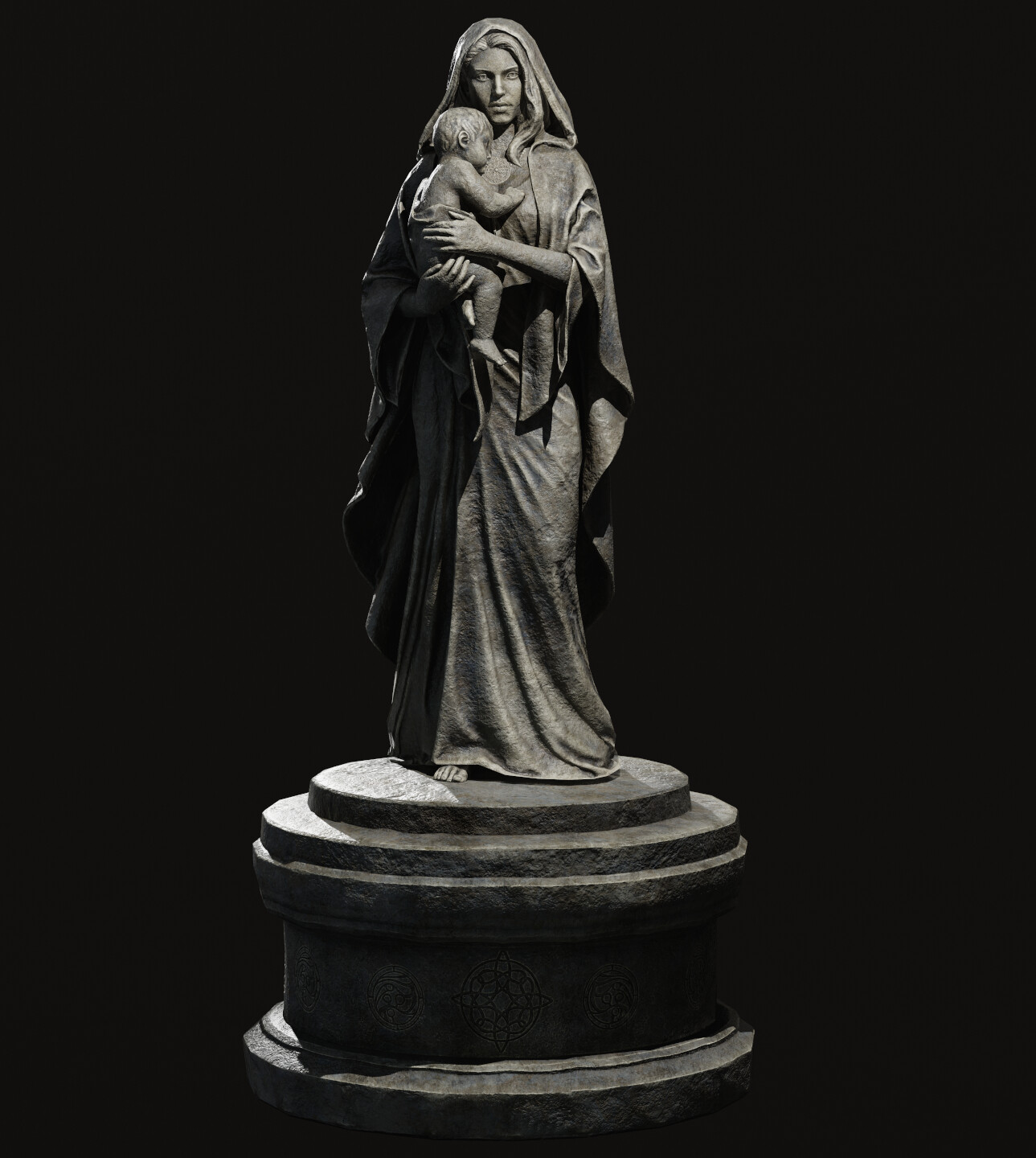 ArtStation - Skywind - Statue of Mara