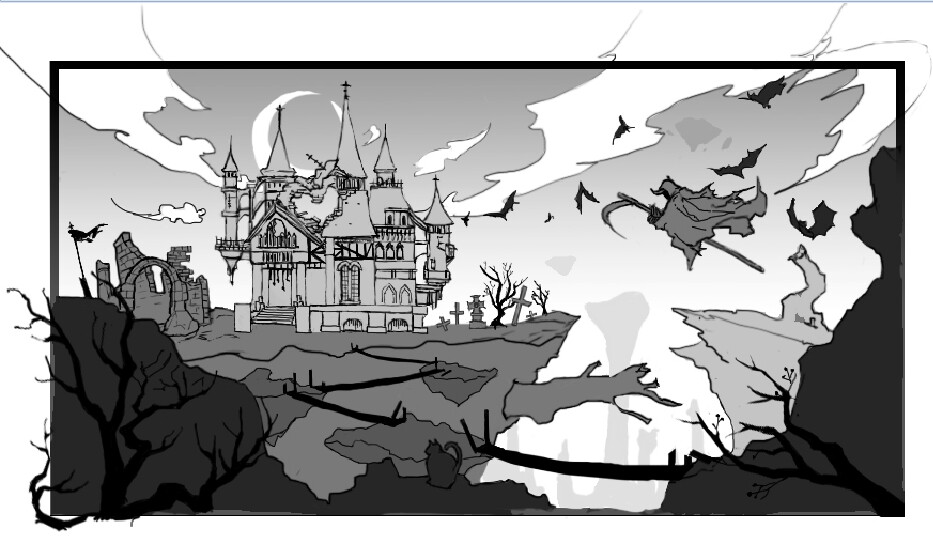 ArtStation - Death castle