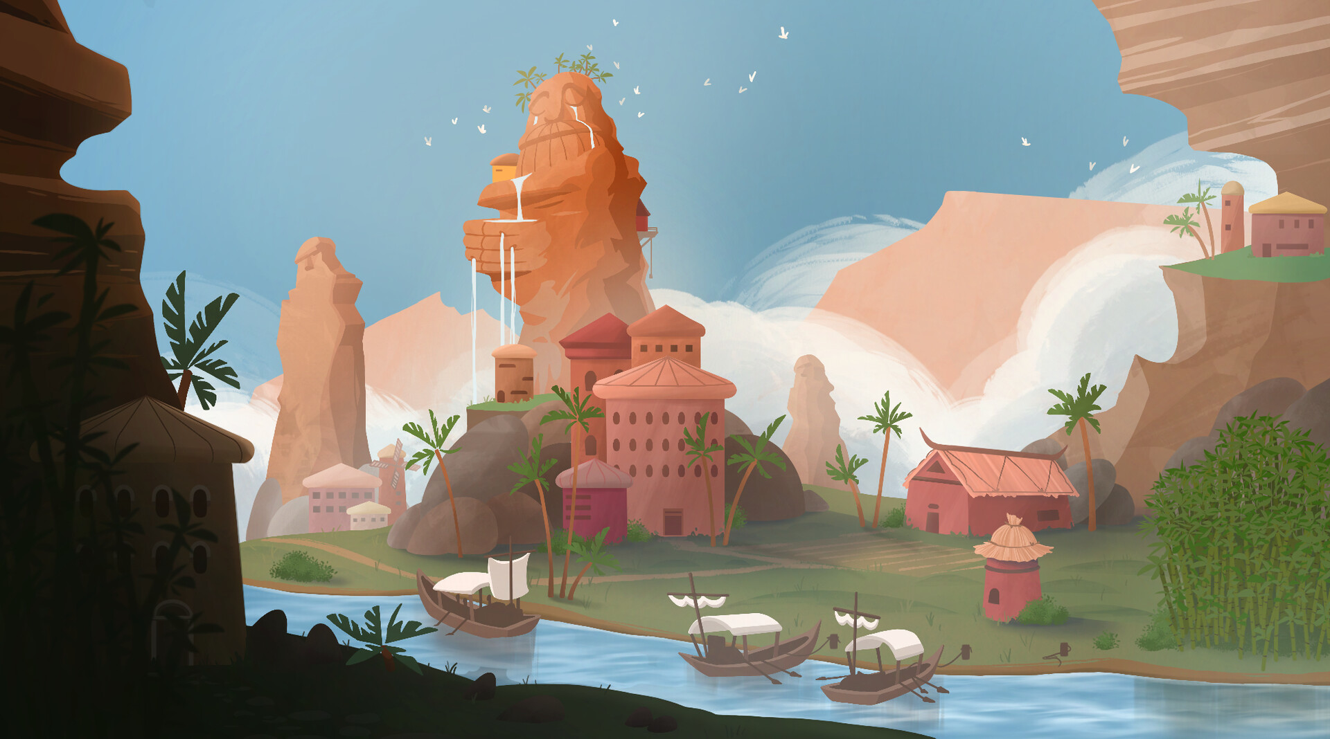 ArtStation - Holy Land World Concept