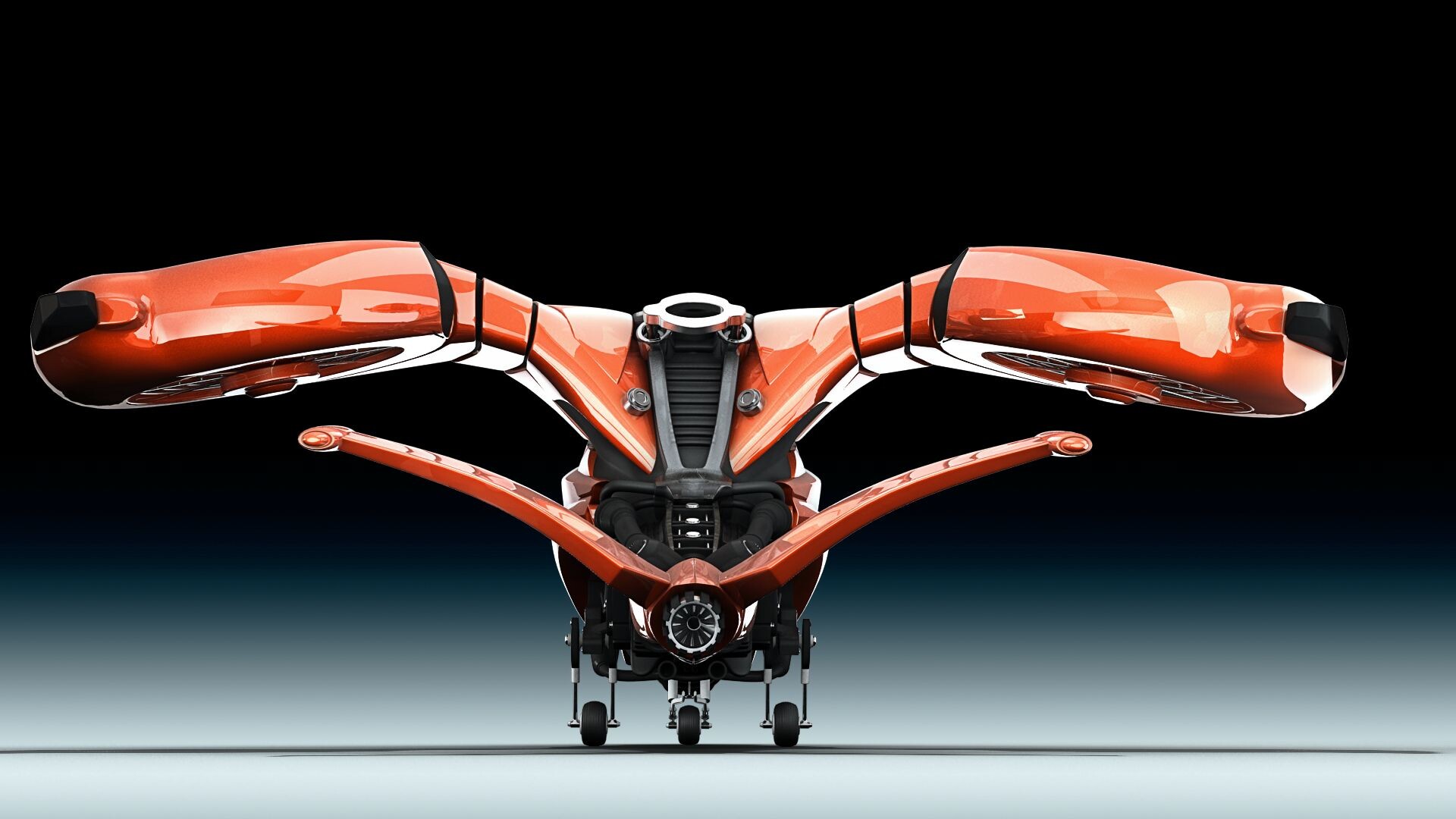 Jorge Rojas Groomer - Futuristic Flying Car - Aero-Drone