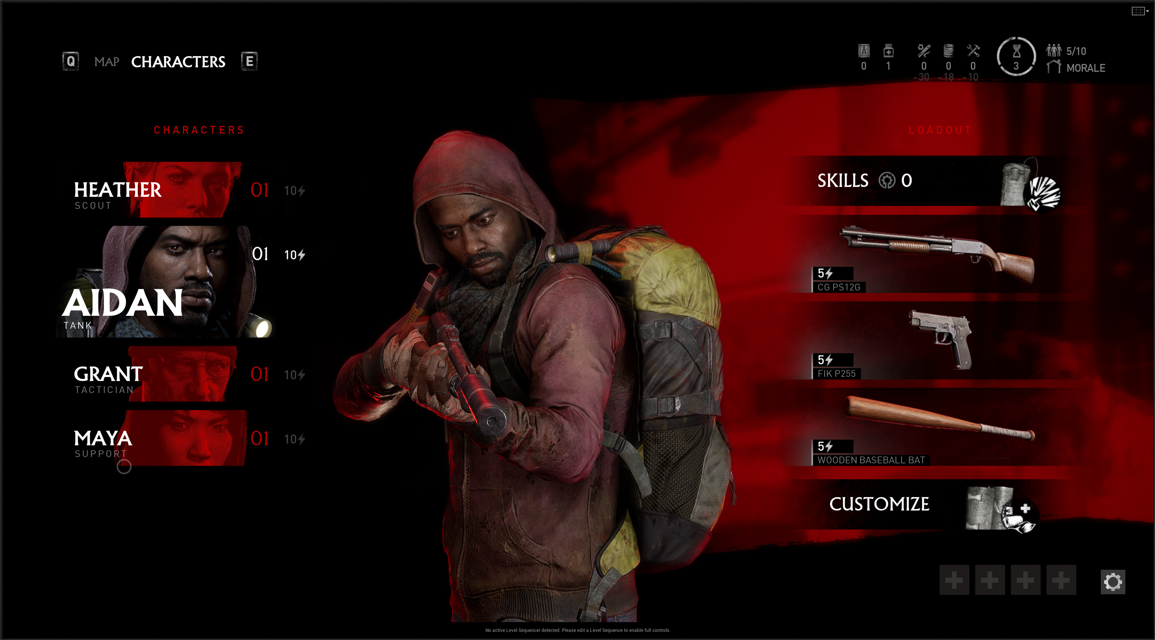ArtStation - Lighting: Main Menu Character Selection