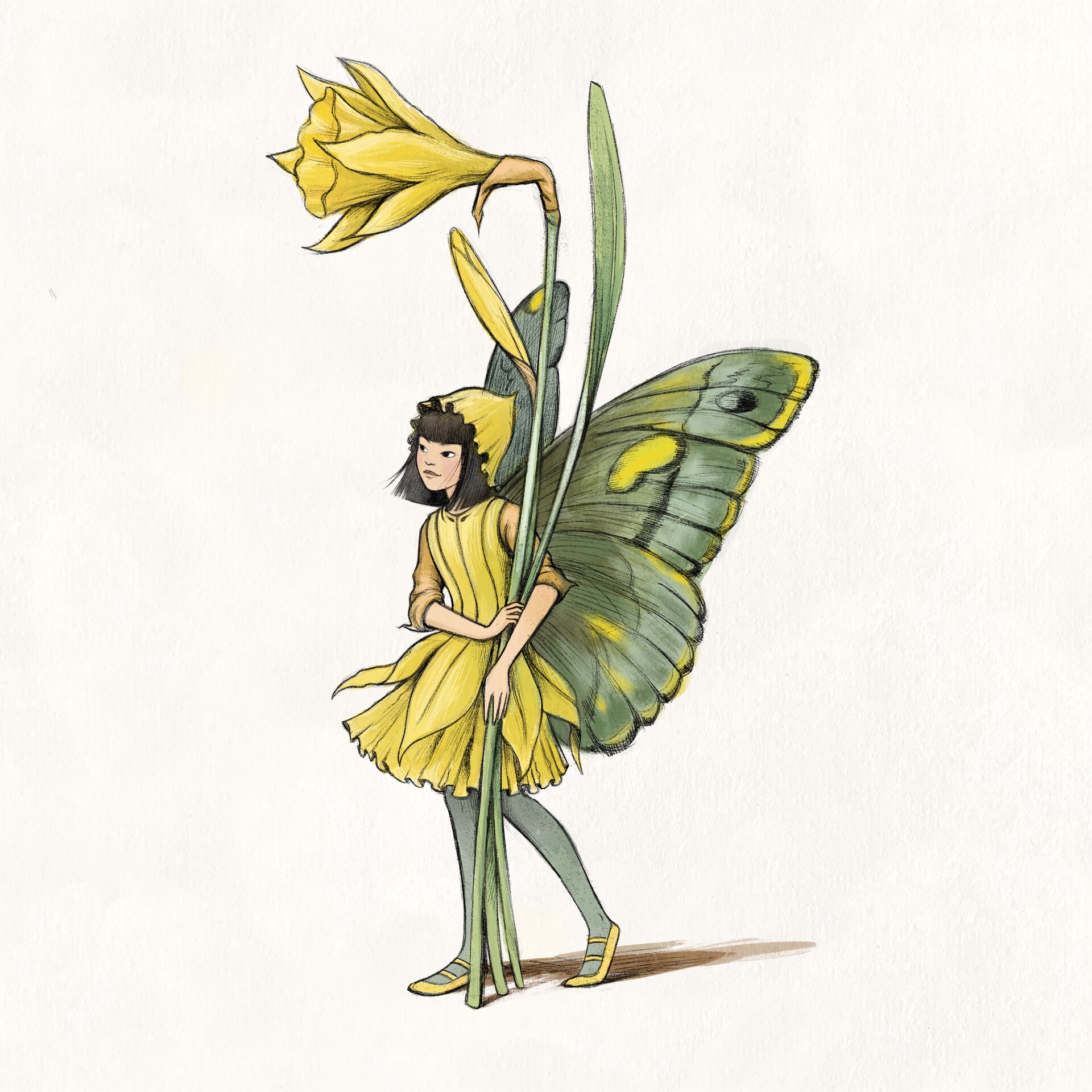 Artstation Daffodil Flower Fairy