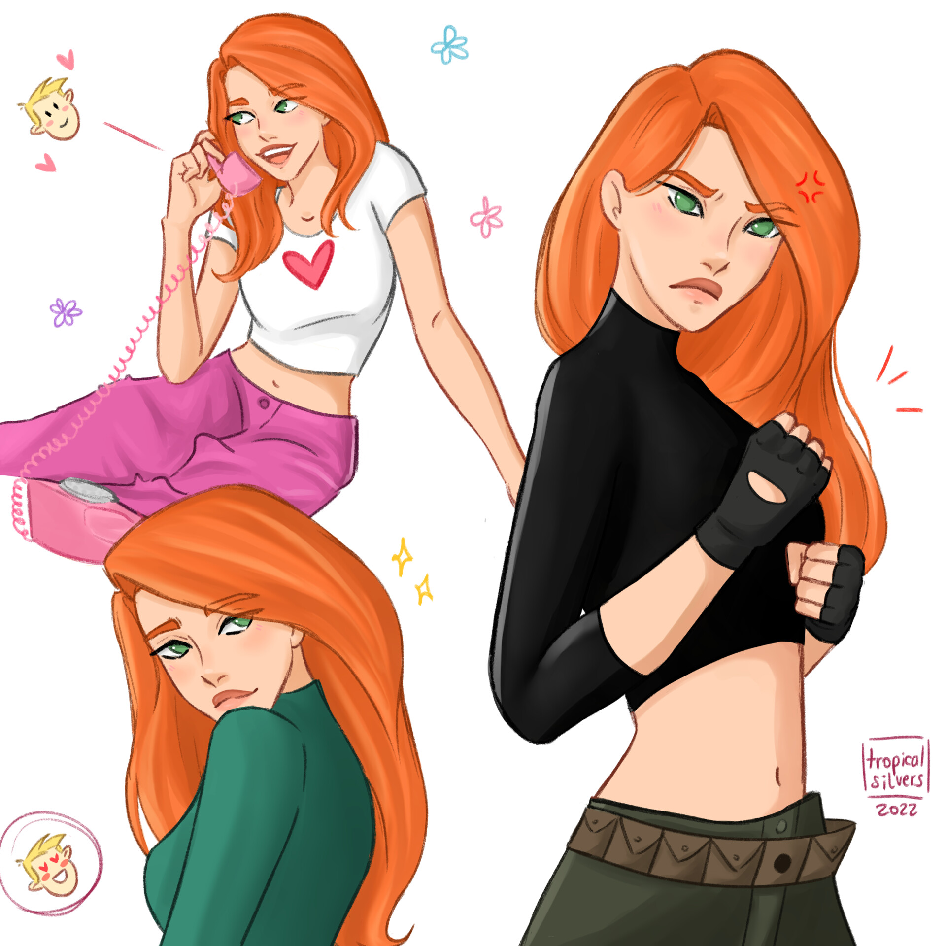 Artstation Kim Possible Fanart