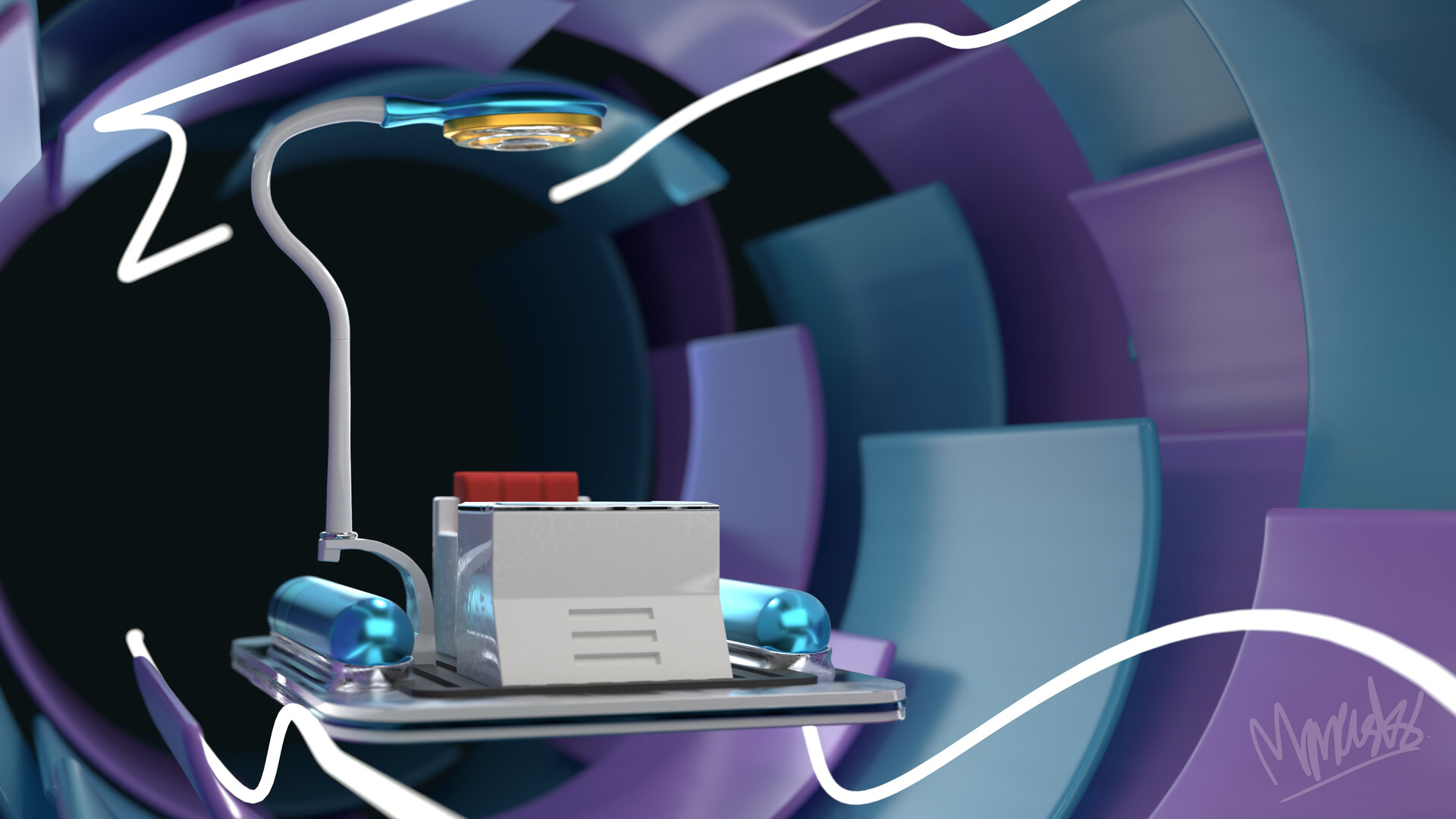 ArtStation - Doraemon ver. Stay by me 'Time machine'