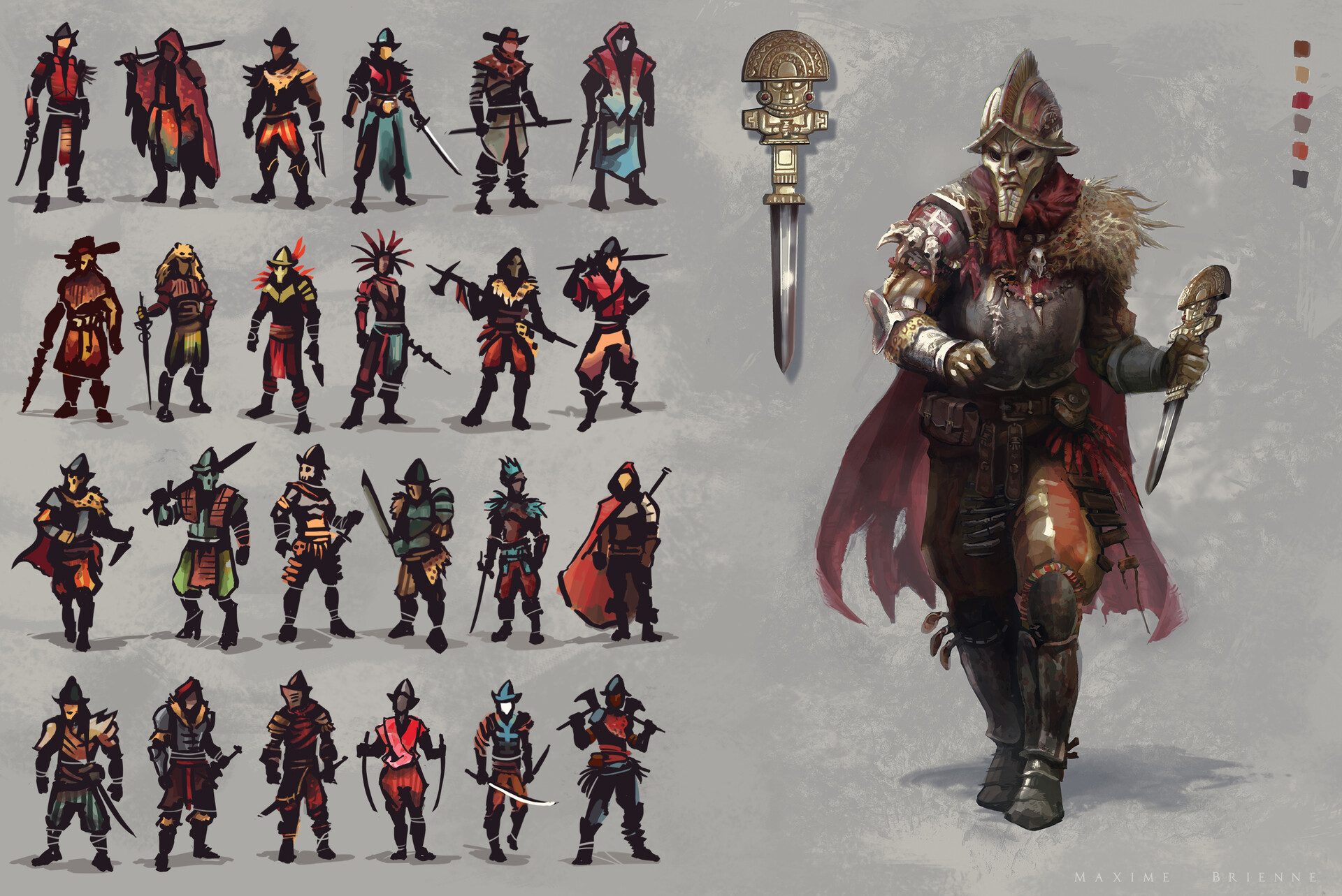 ArtStation - Evil Conquistador Concept