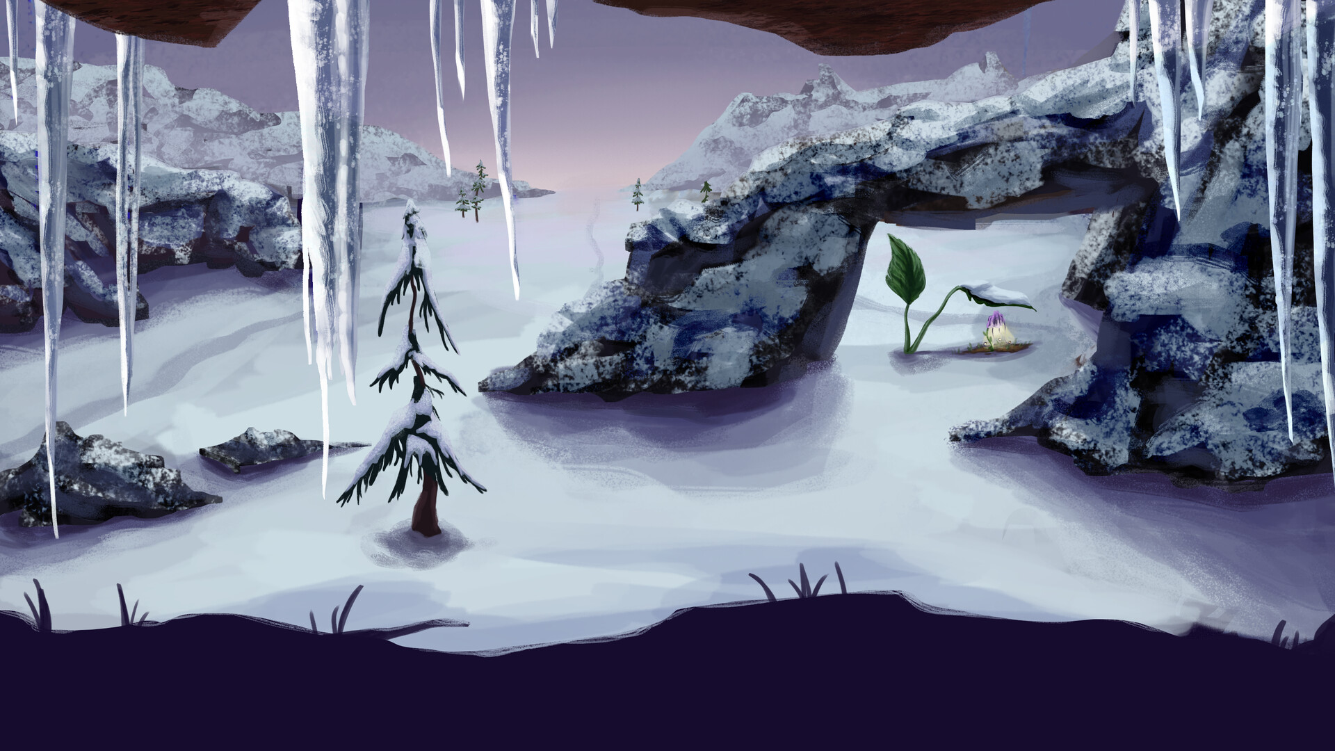 ArtStation - Snowy Environment