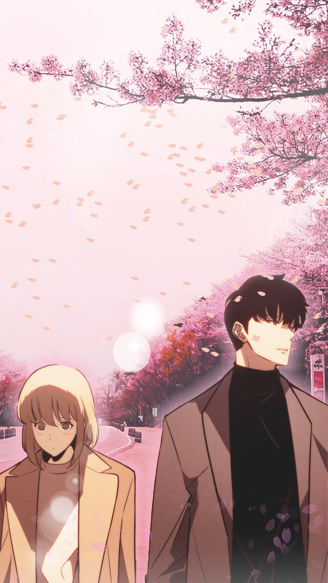 Download Sung Jin Woo And Cha Hae In Wallpaper 53 Off